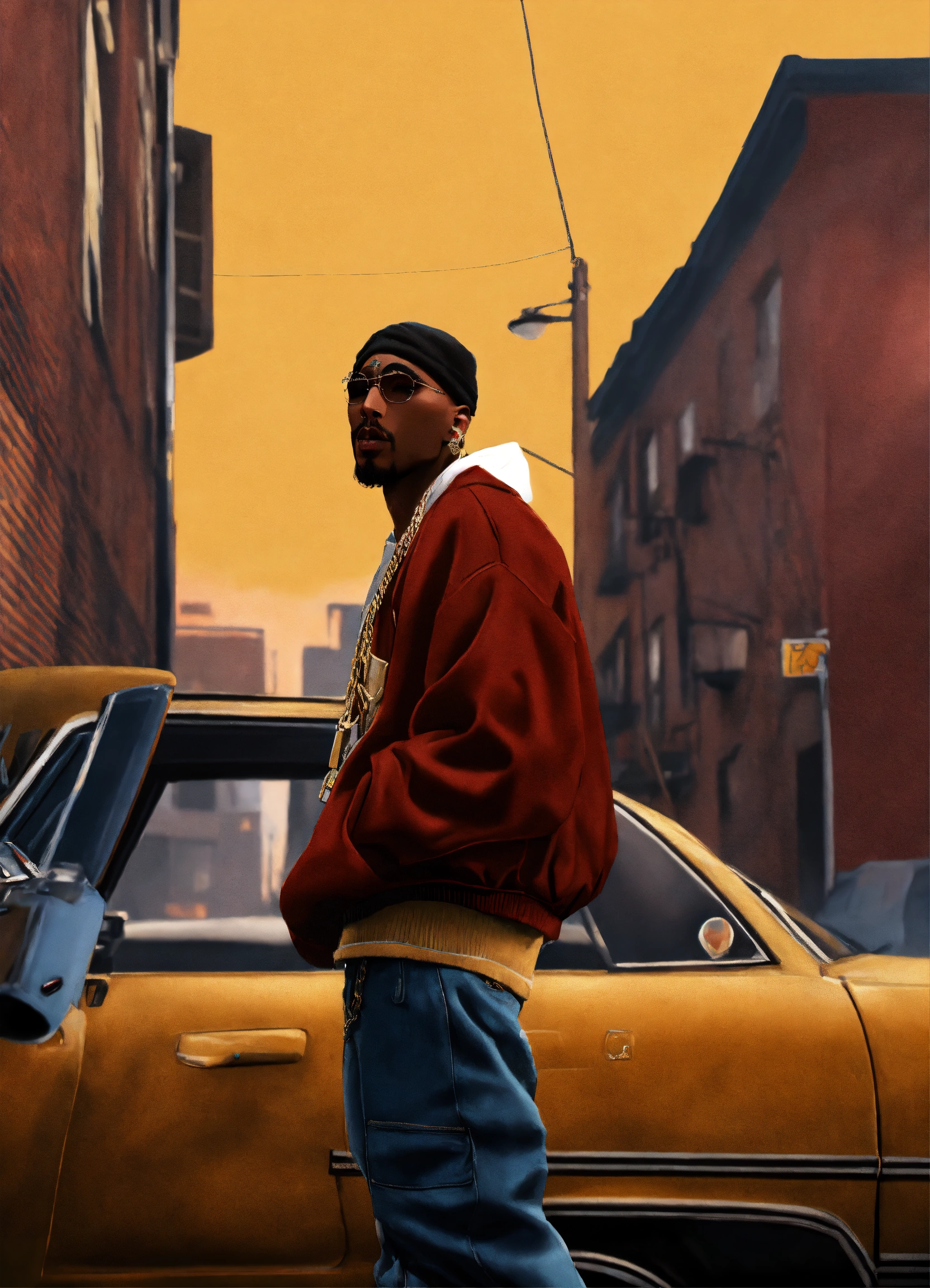 Lexica - Tupac Shakur as Birdie in the movie “Above the Rim” 8k unreal ...