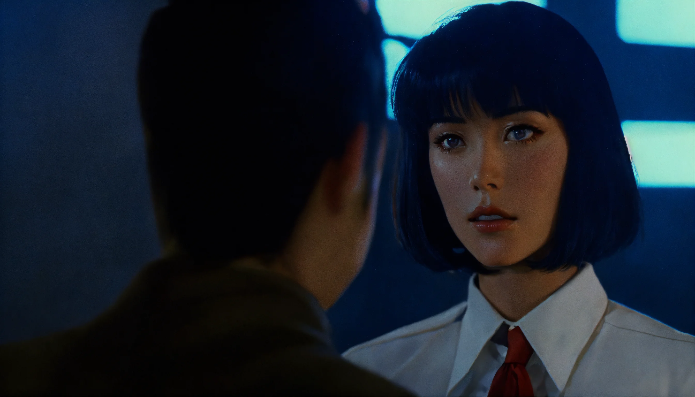 Lexica - Motoko Kusanagi in Blade Runner 1982, neo noir, cyberpunk ...