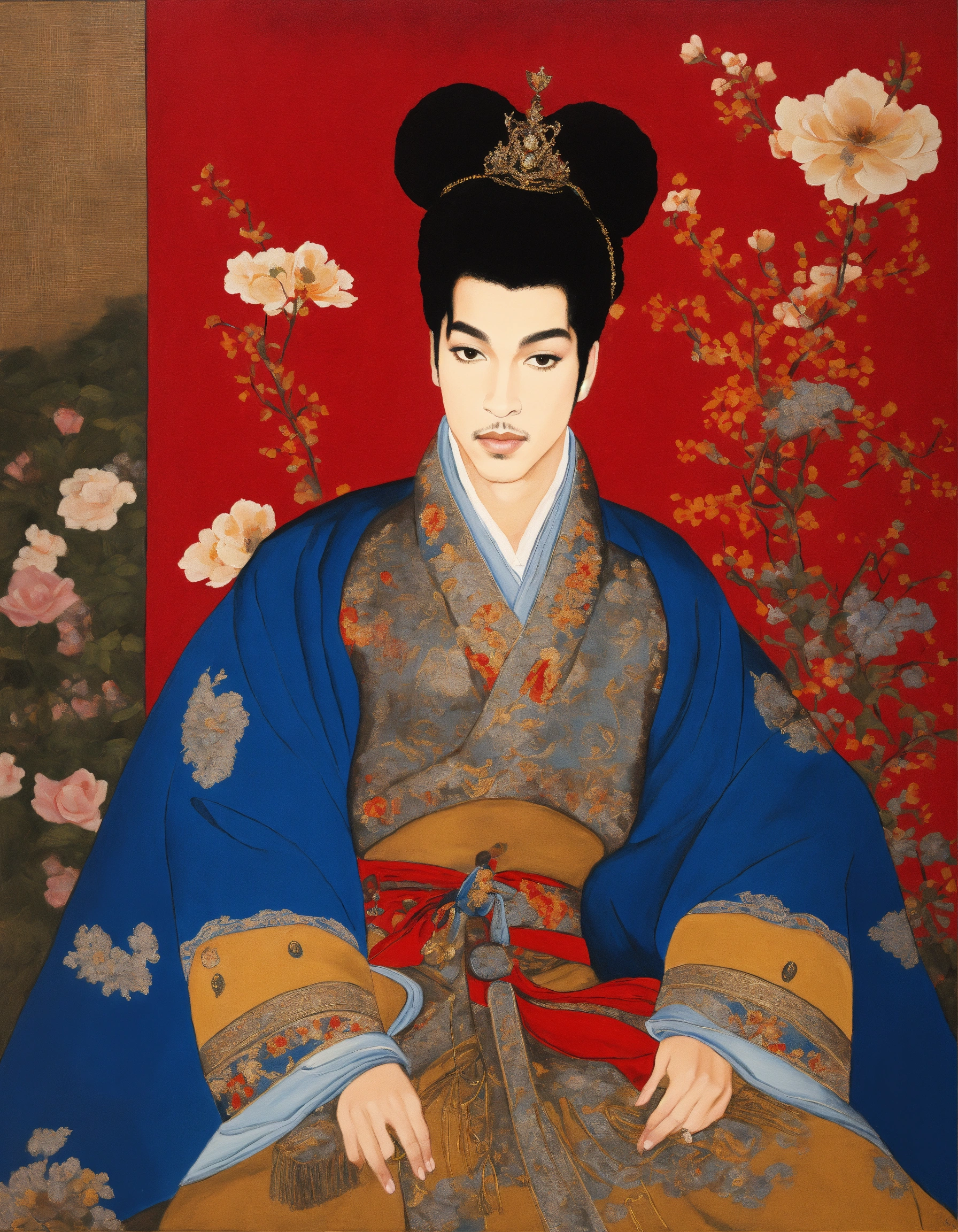 Lexica - Painting of prince in the style of Ko byung jun