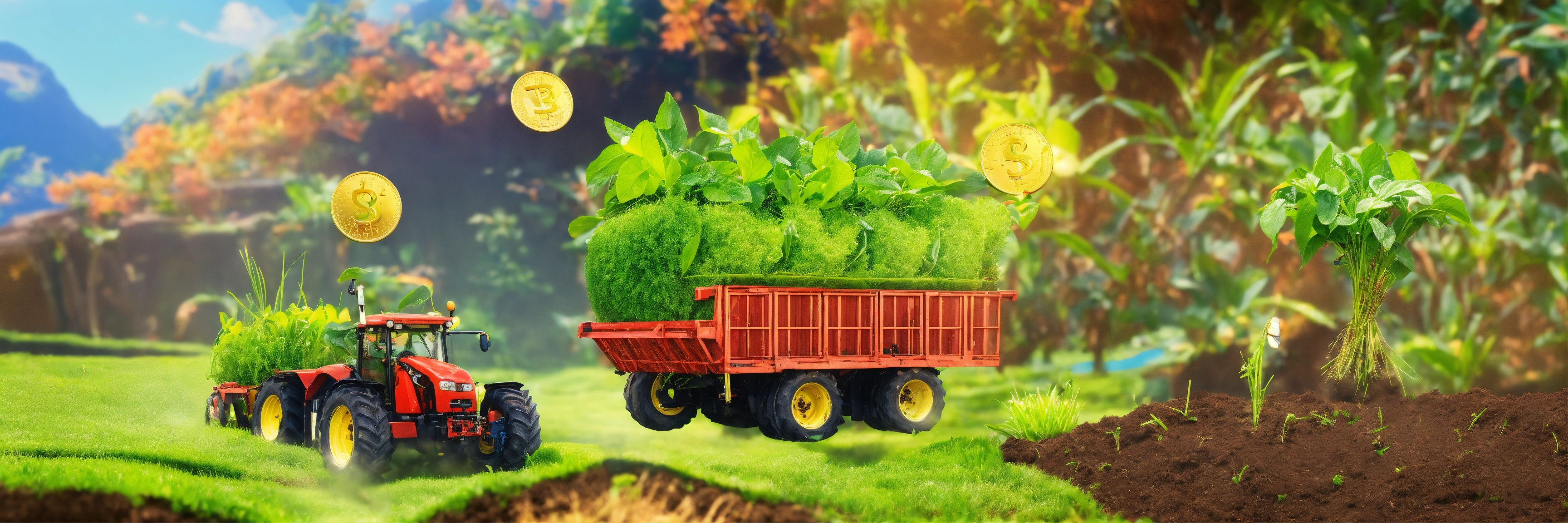 Lexica - Digital farmer coins X digital world