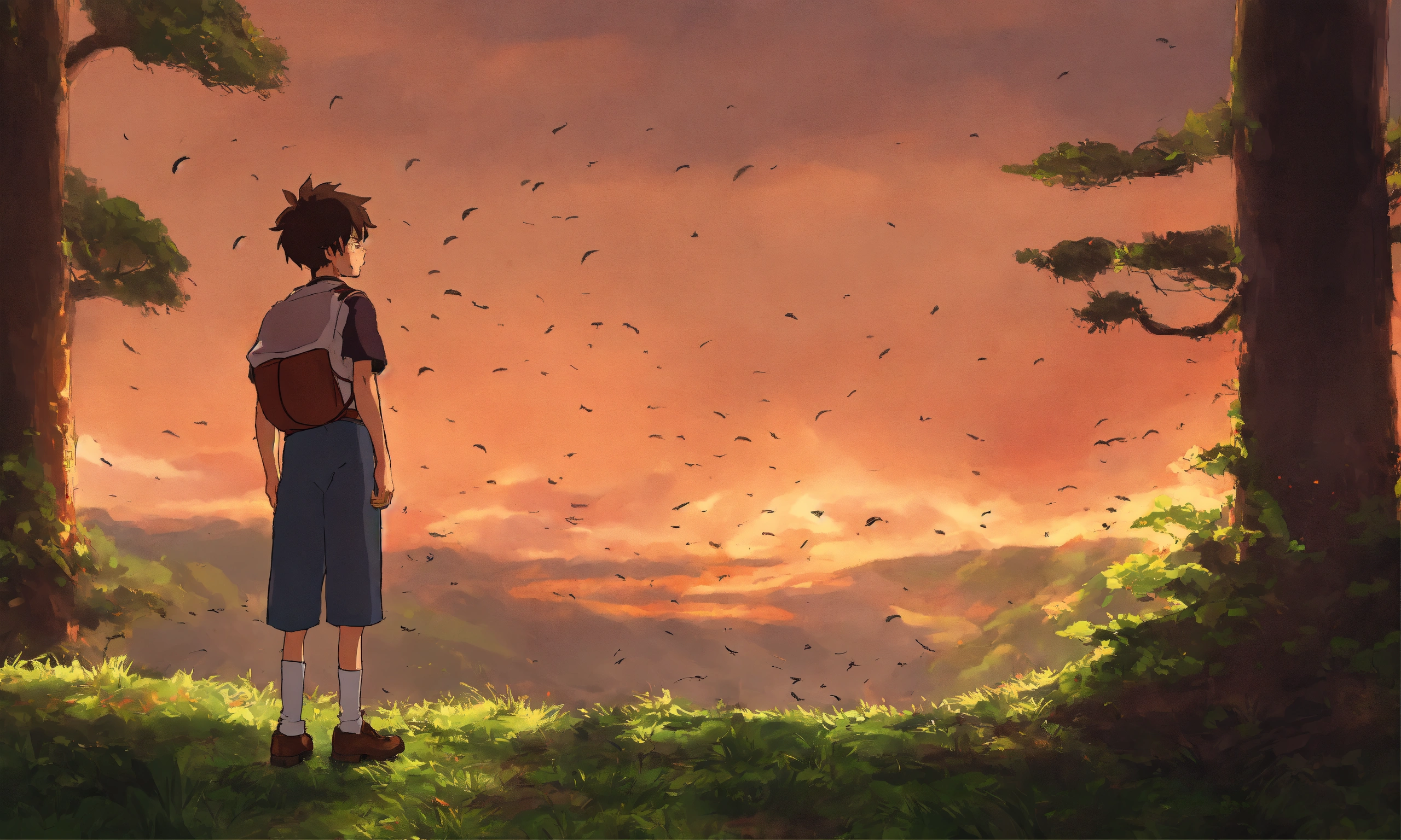 Lexica - An angry young man full of grudges. simple art inspired by ...