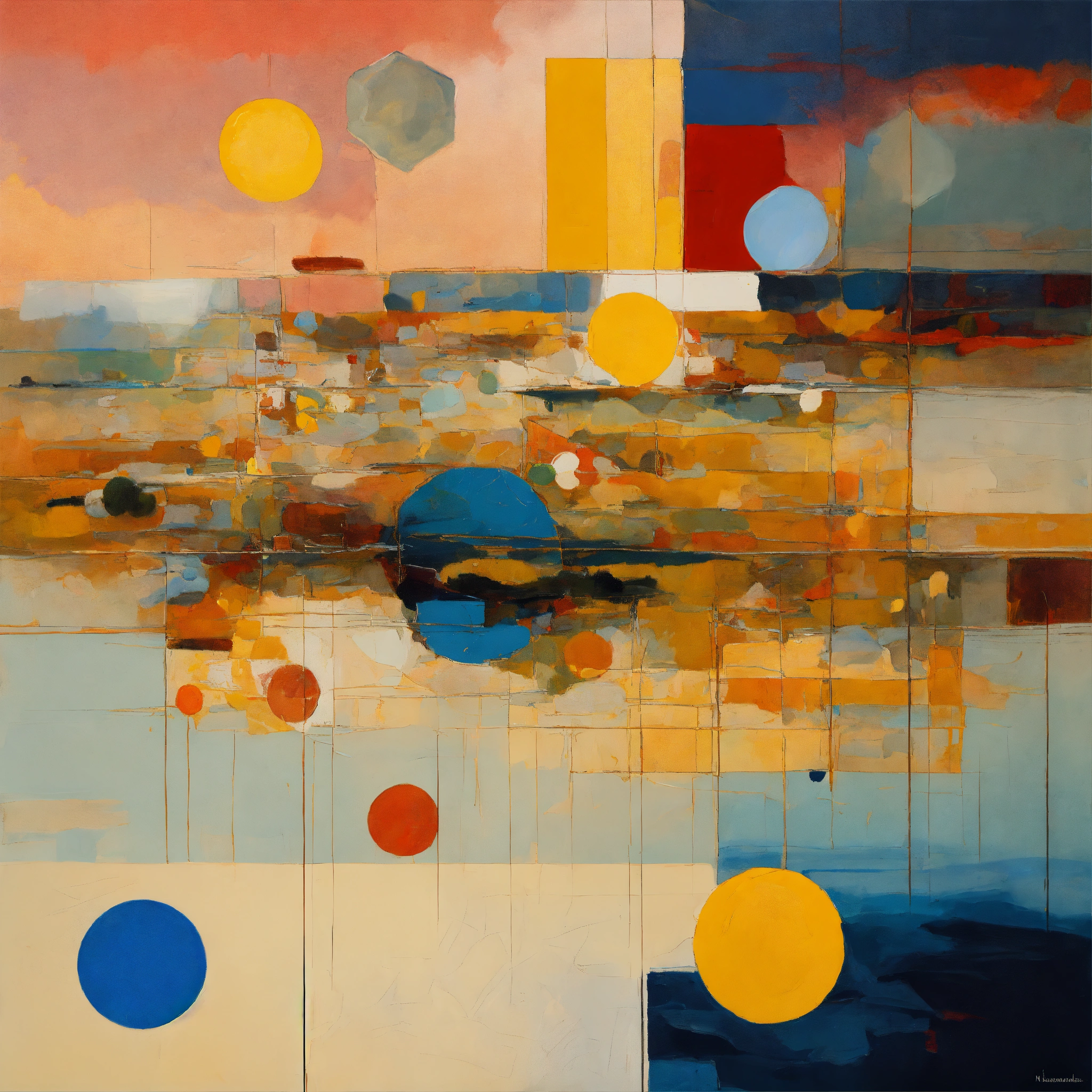 Lexica - Nubsim, oil painting, transparent, in style, generative art, recursive art, nicolas de ...