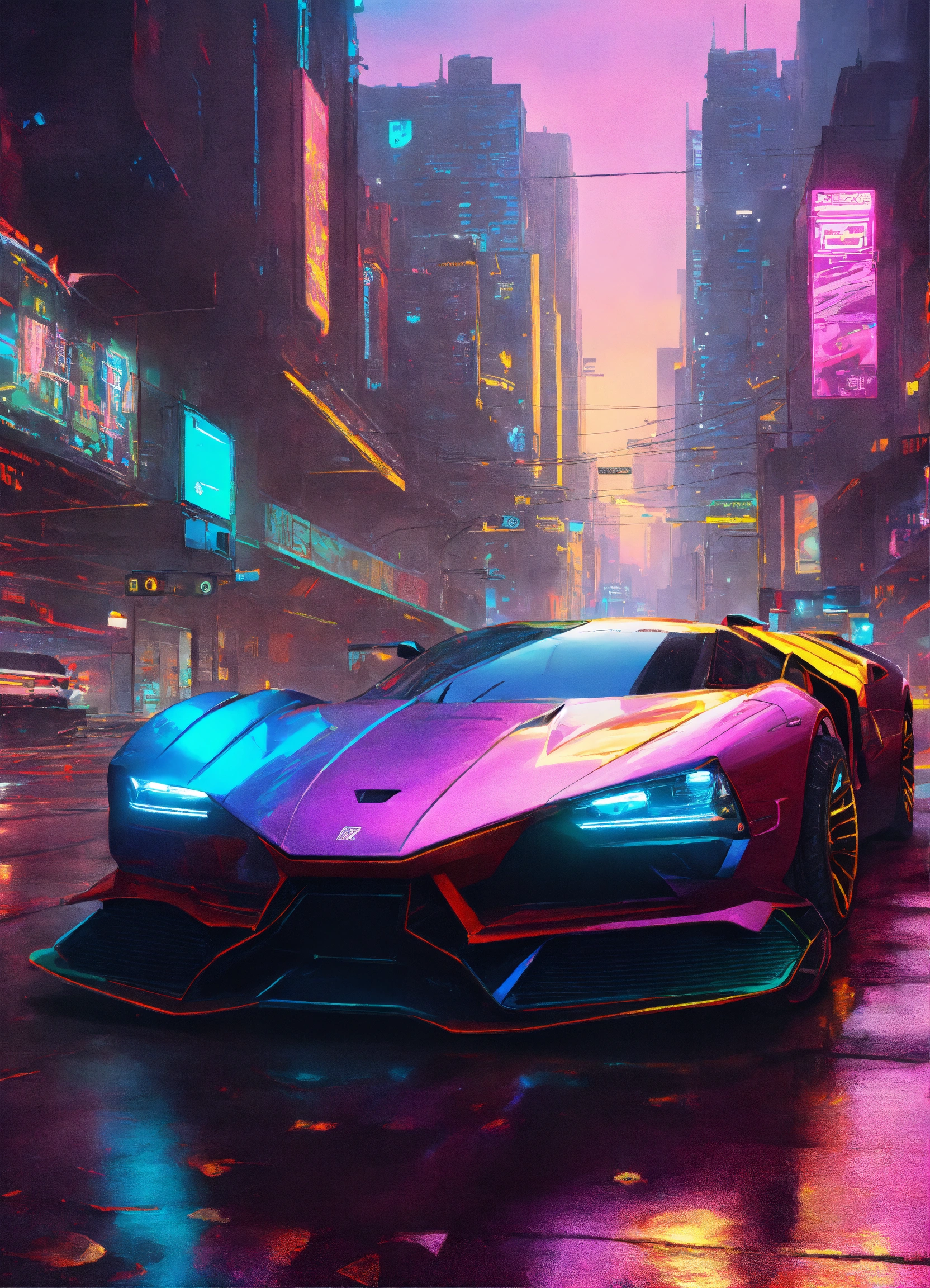 Lexica - Cyber punk SUPER CAR
