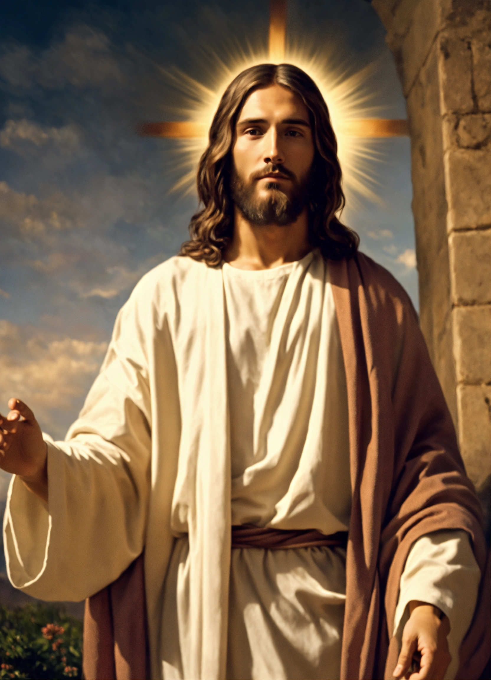 Lexica - Jesus christ in a cool pose