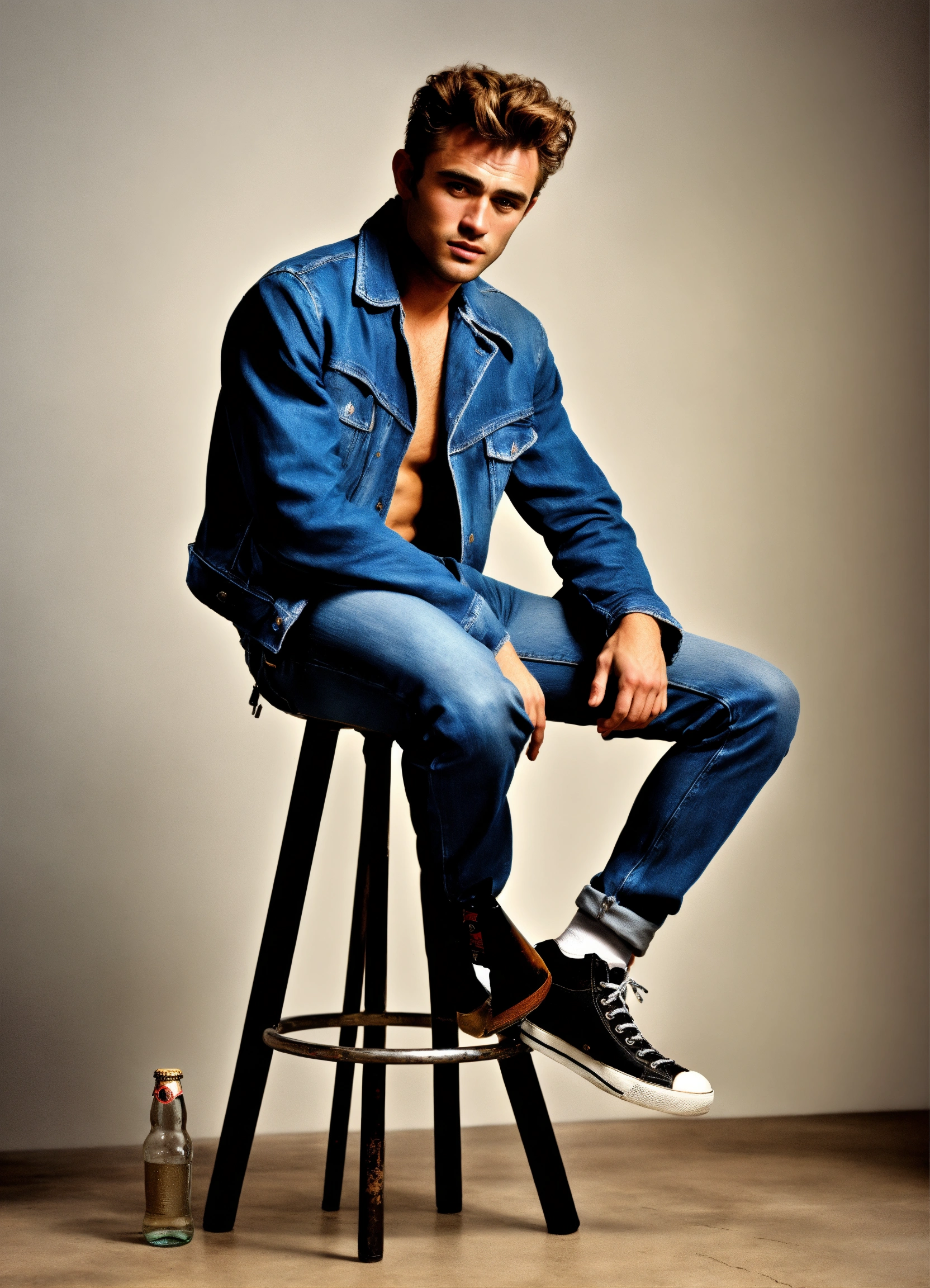 Lexica - FULL BODY VIEW, HANDSOME, REALISTIC REPRESENTATION OF JAMES ...