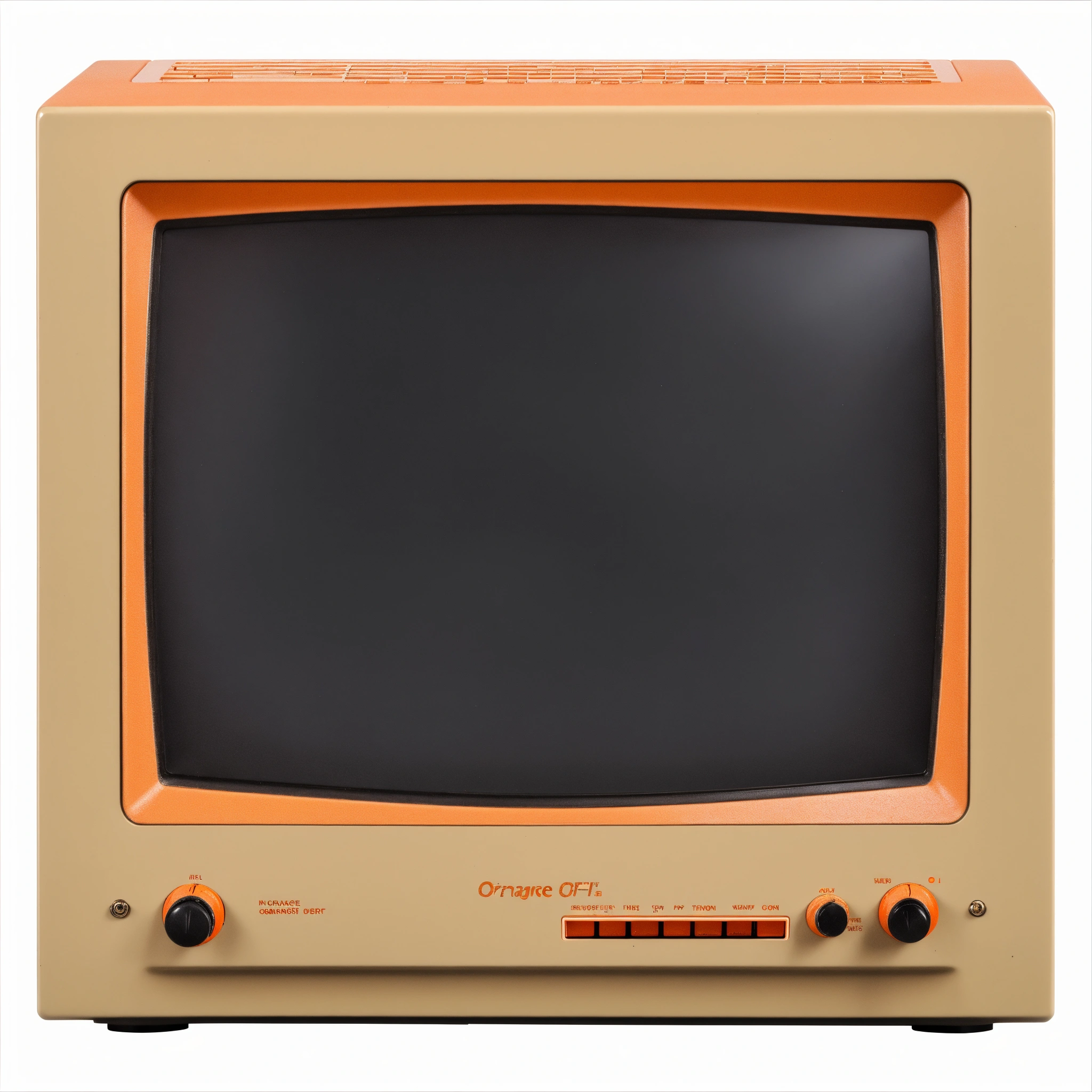Lexica - Retro monitor orange color