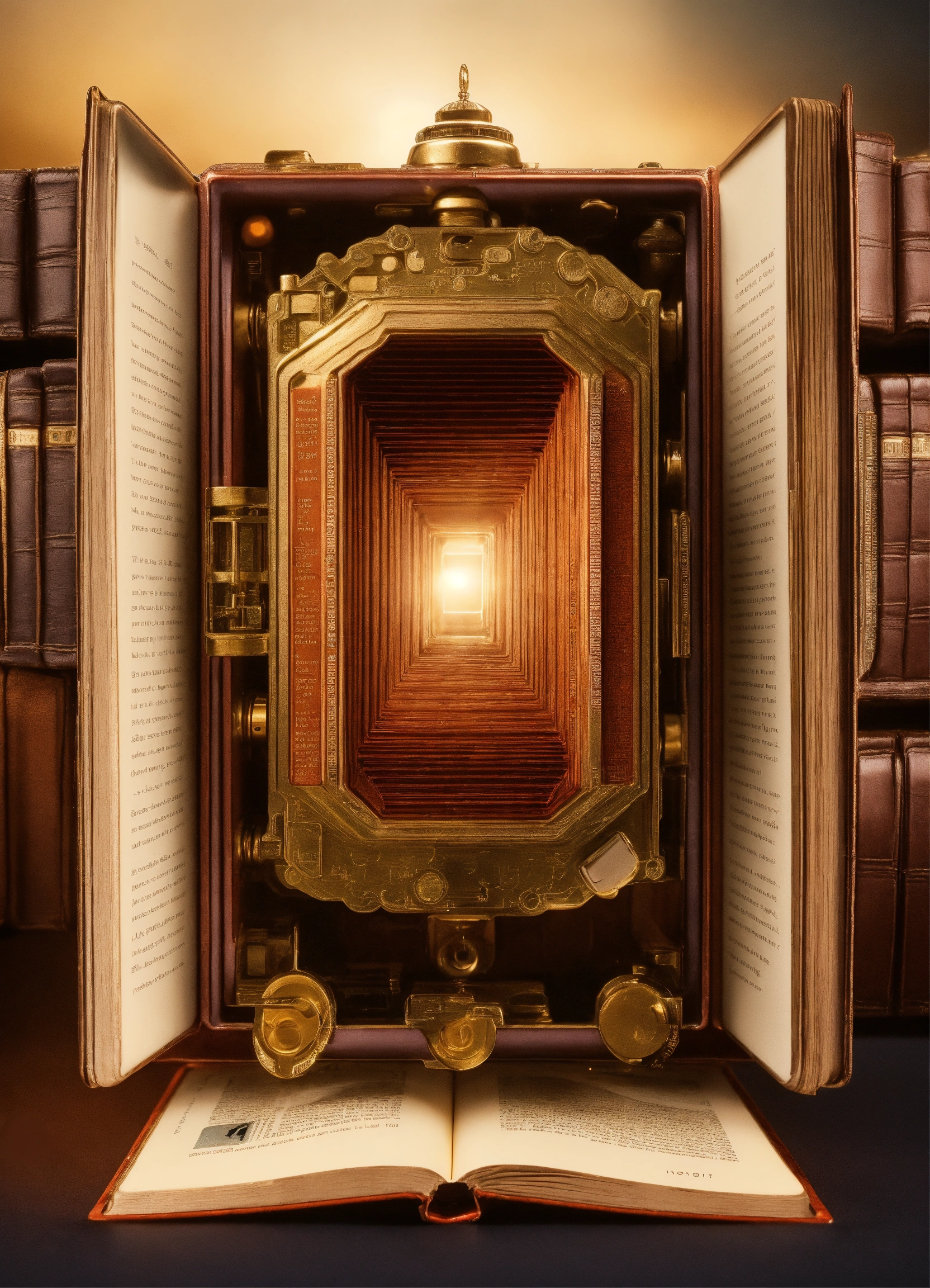 Lexica - Cell phone open like a book