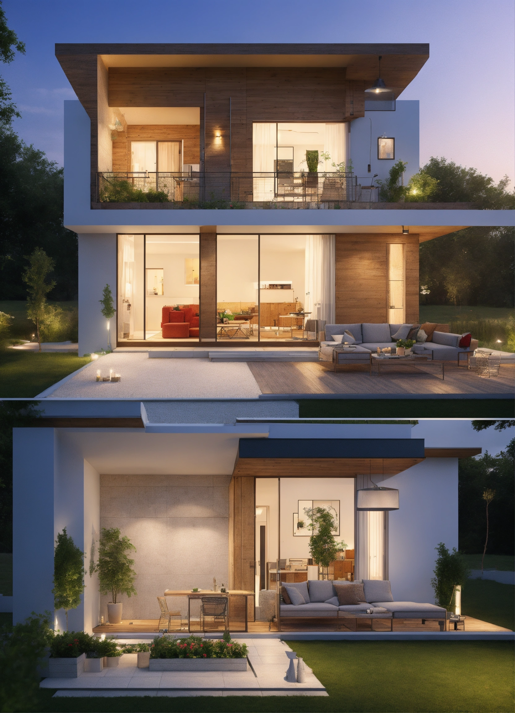 Lexica - A house of 135 square meters, 3 rooms and a living room, the ...
