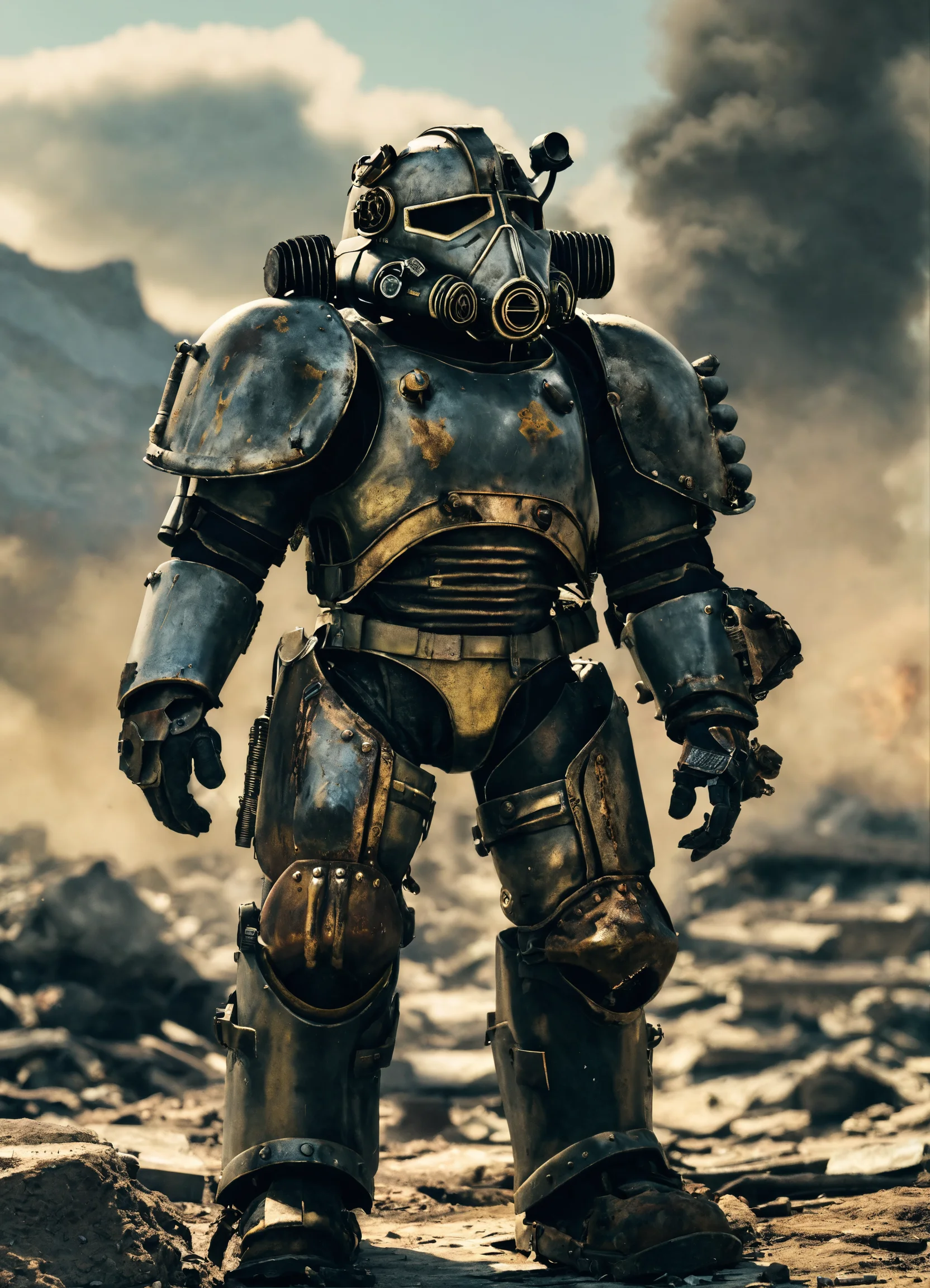 Lexica - FALLOUT T-60 armor in epic scene