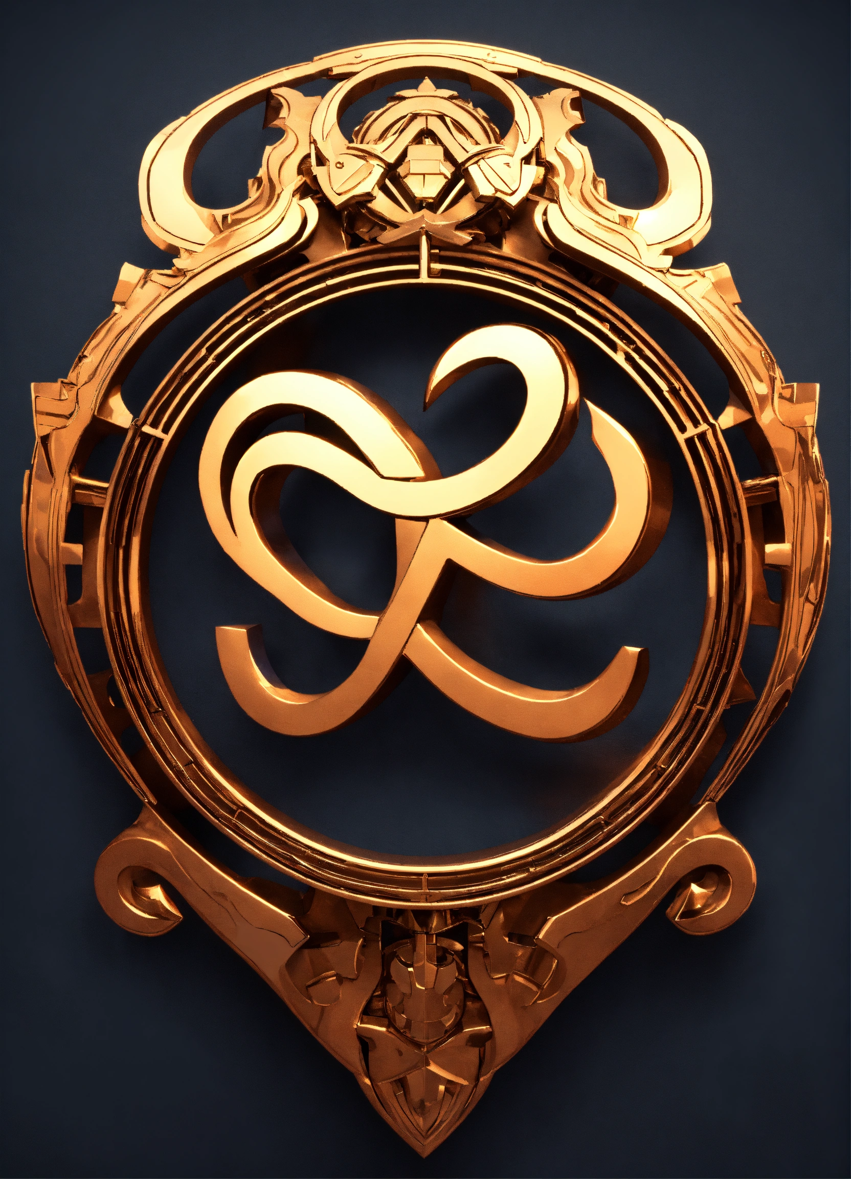 Lexica - Infinite symbol icon, unreal, 3d engine, 32k