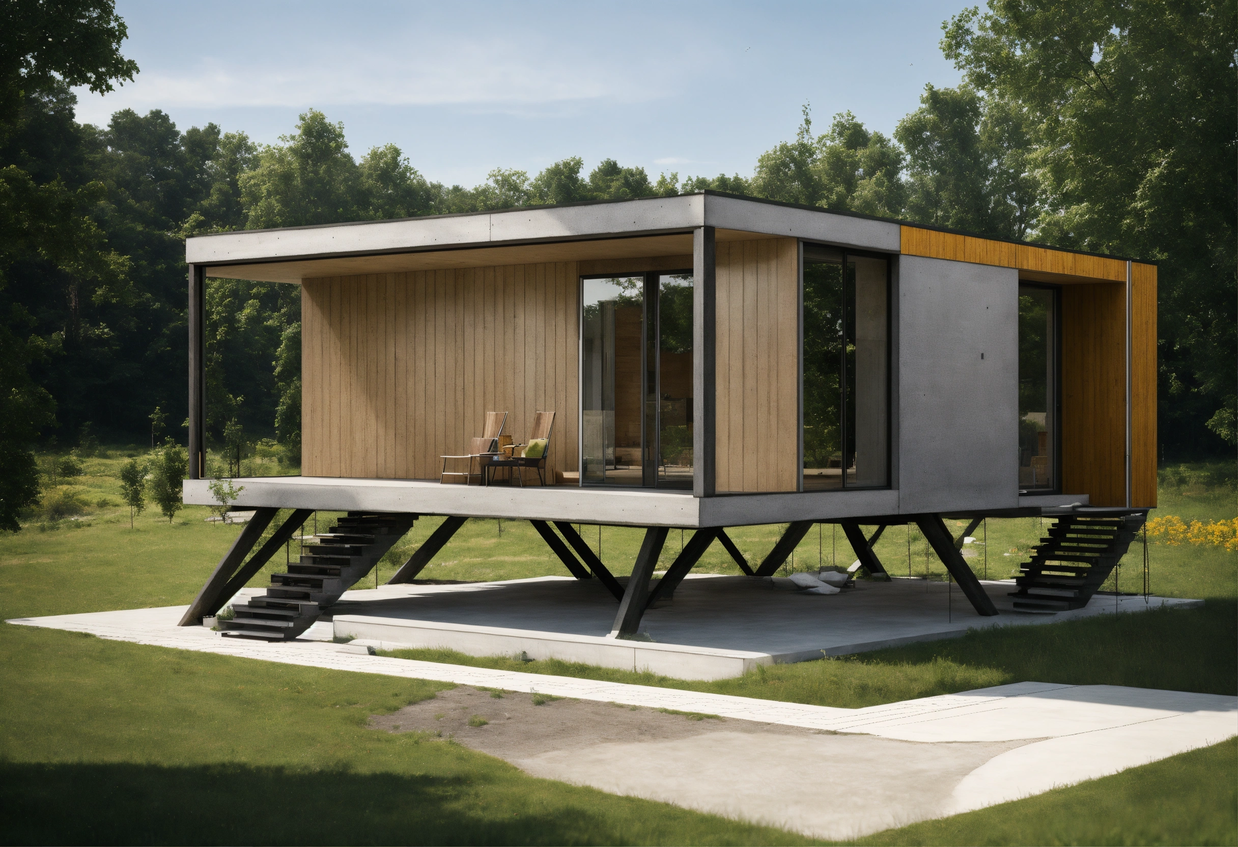 Lexica - Concrete modular houses