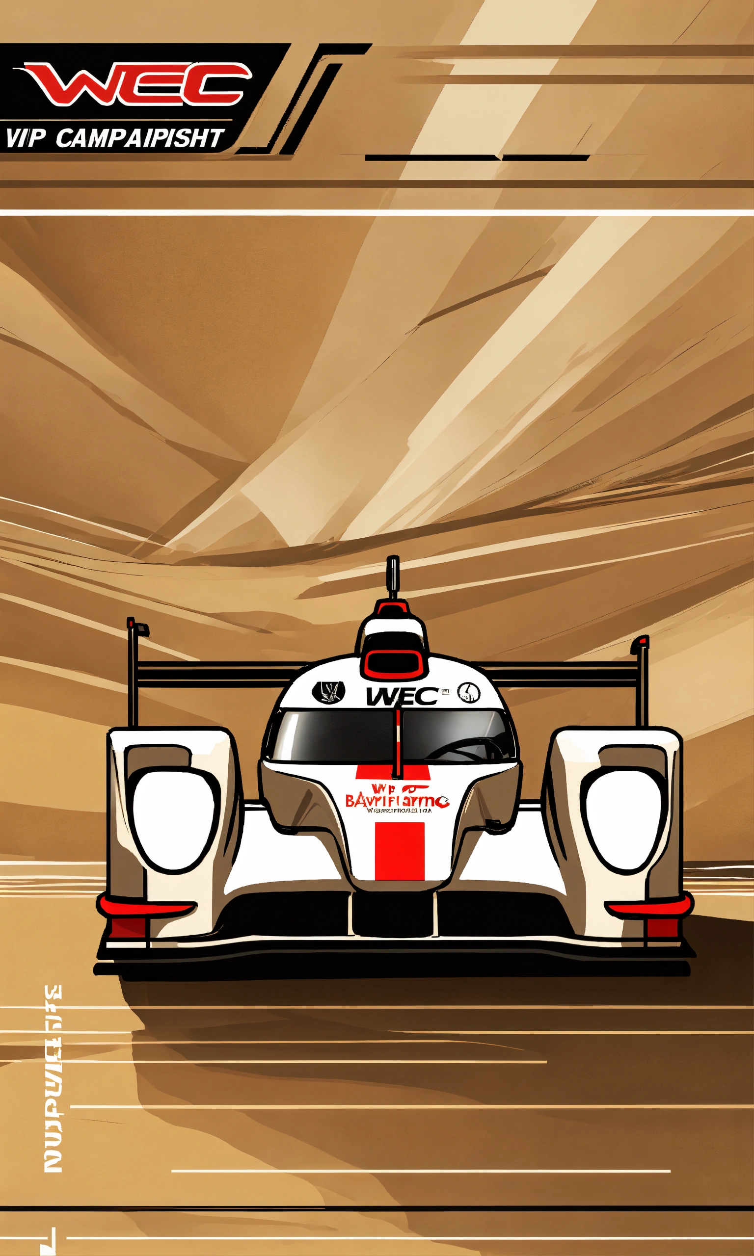 Lexica - WEC World endurance championship card VIP ID pass background ...