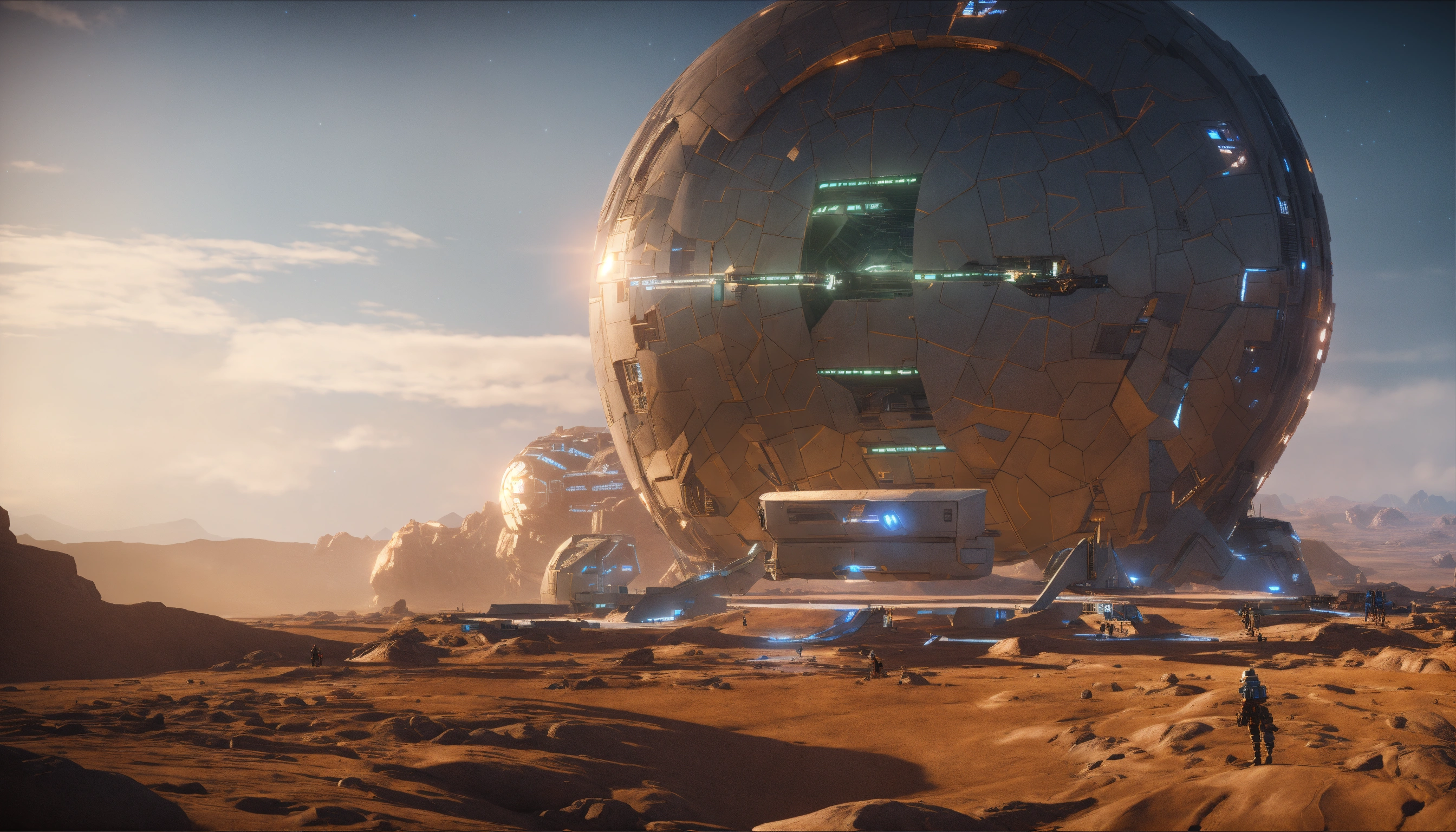 Lexica - Wide open desolate space age trending on artstation, 8k, unreal engine expedition