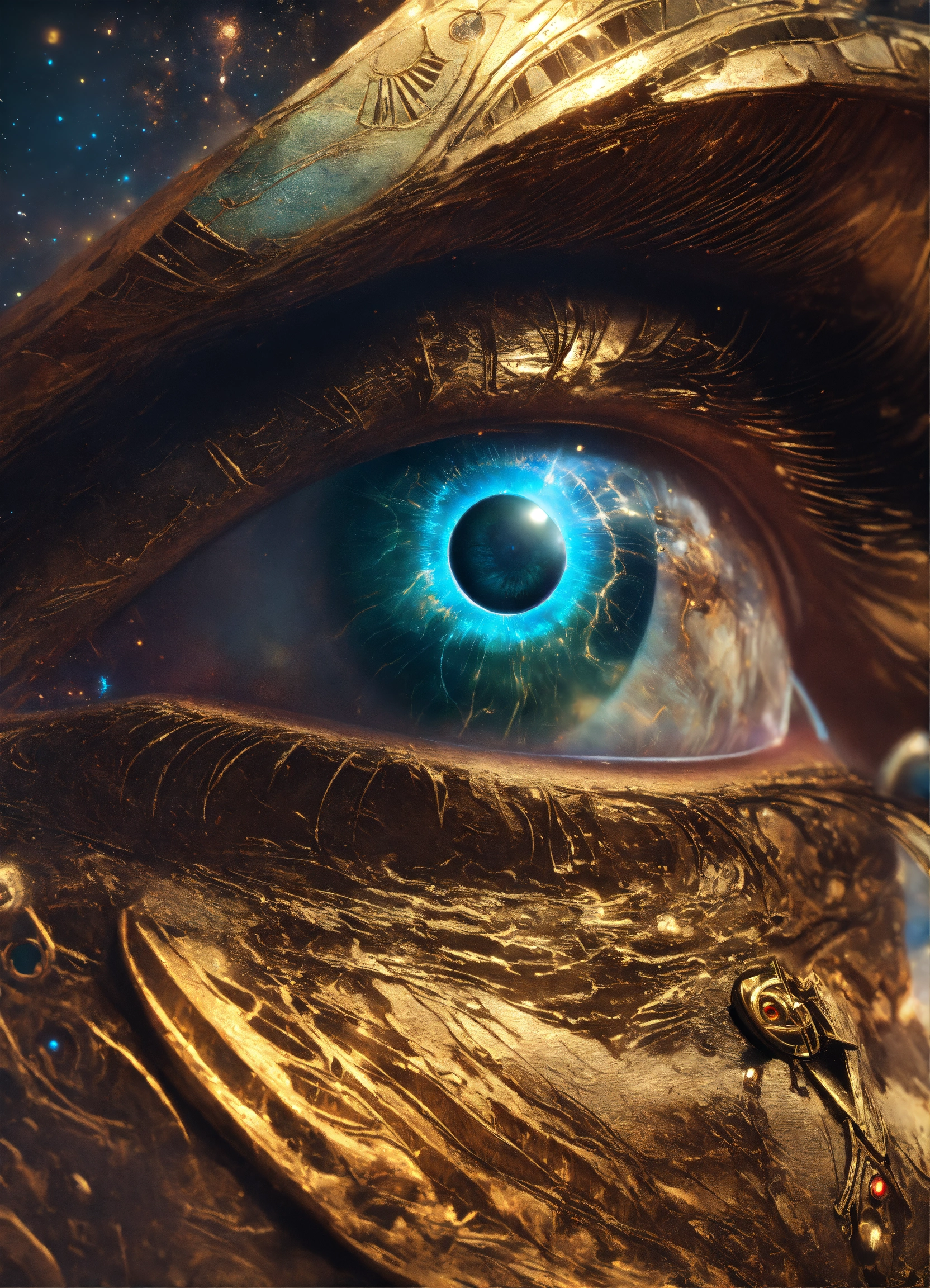 Lexica - The eye of horus, egyptian symbol, hyper realism, poetic ...