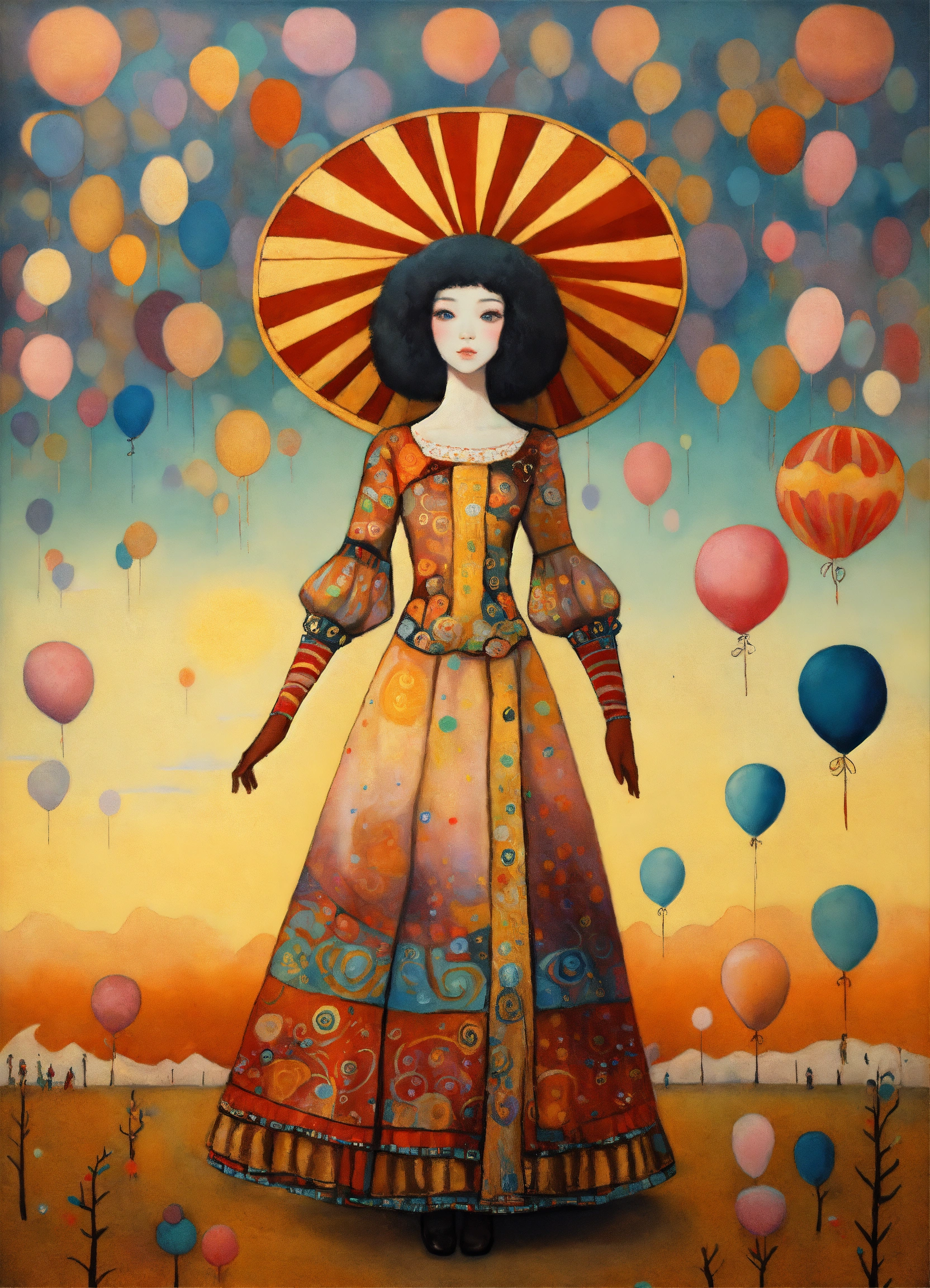 Lexica - Amazing Circus performer wearing circus performer dress in the ...