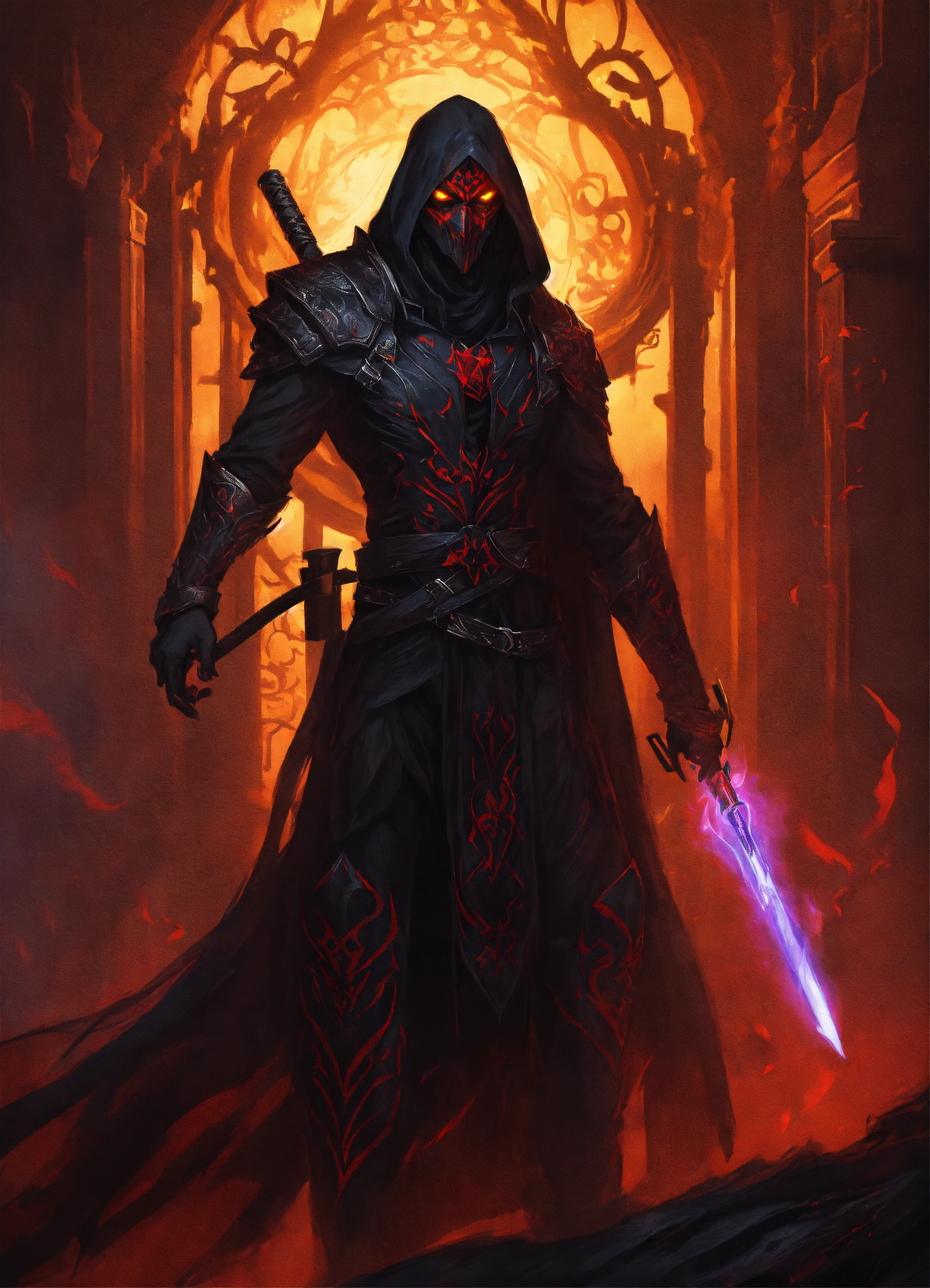 Lexica - Talon Wraith possessed a commanding presence, standing tall ...