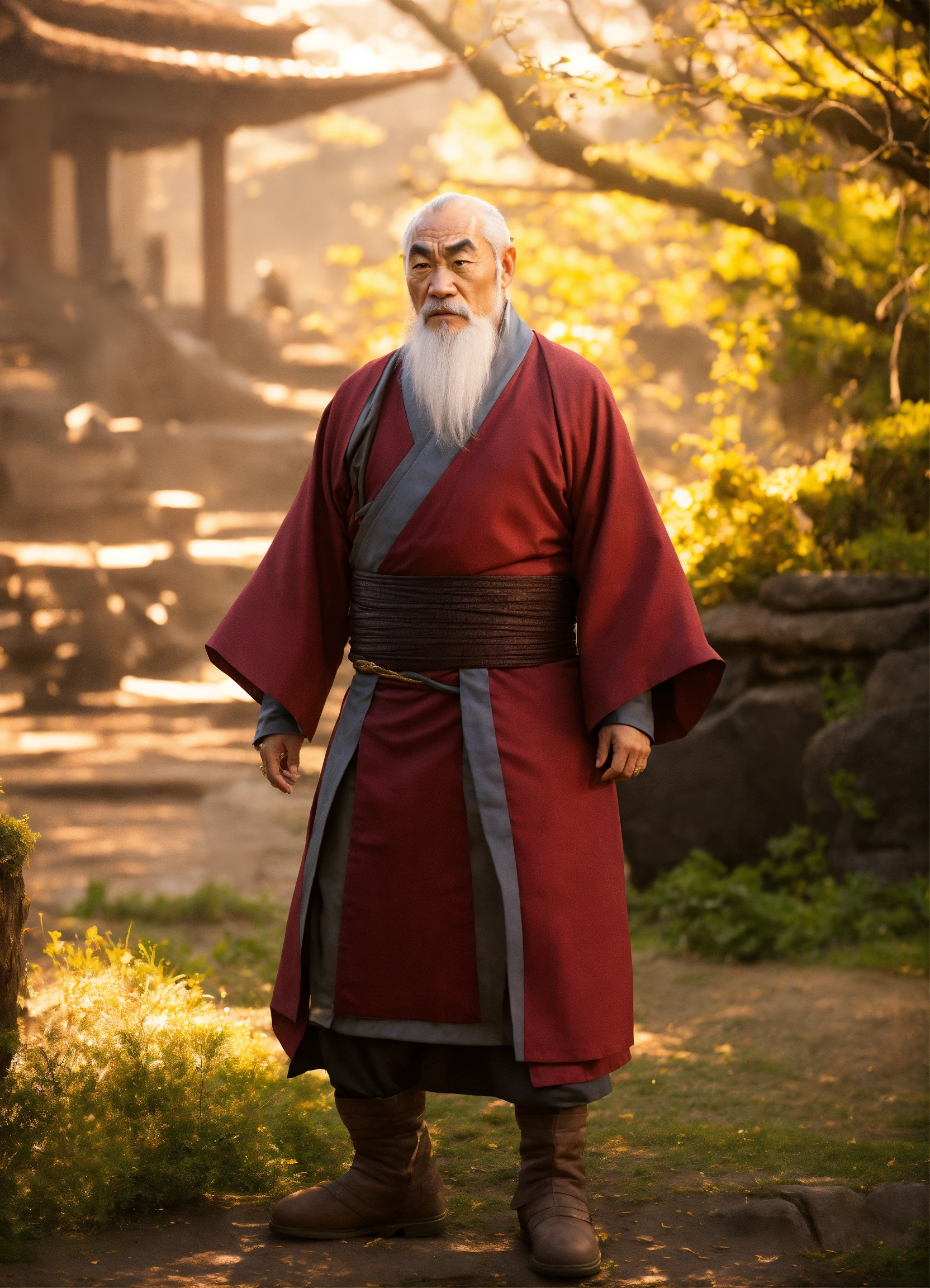 Lexica - Iroh from Avatar The Last Airbender in real life. high detail, 4k