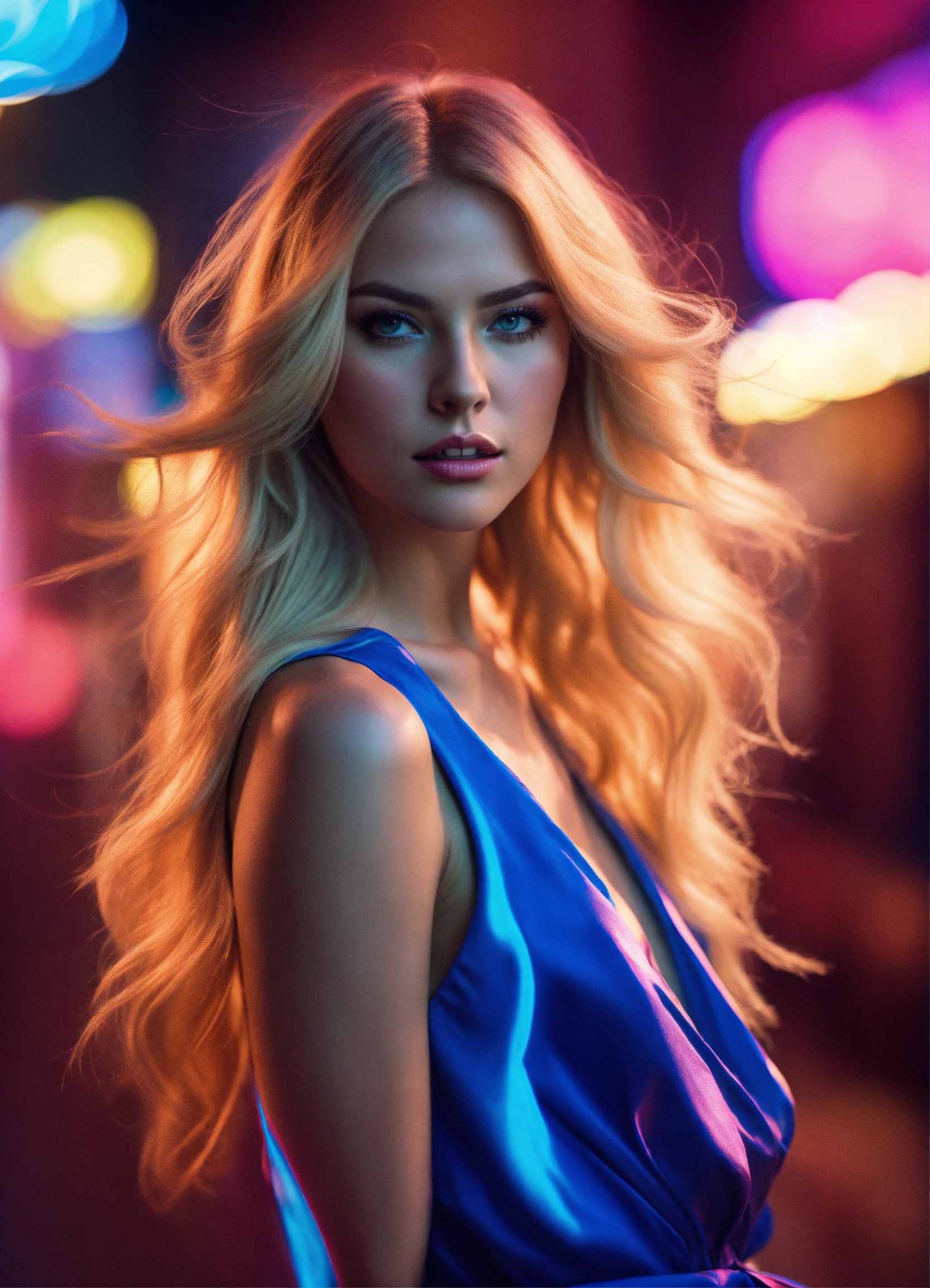 Lexica - Cinematic photography, modern, beautiful woman long blonde ...