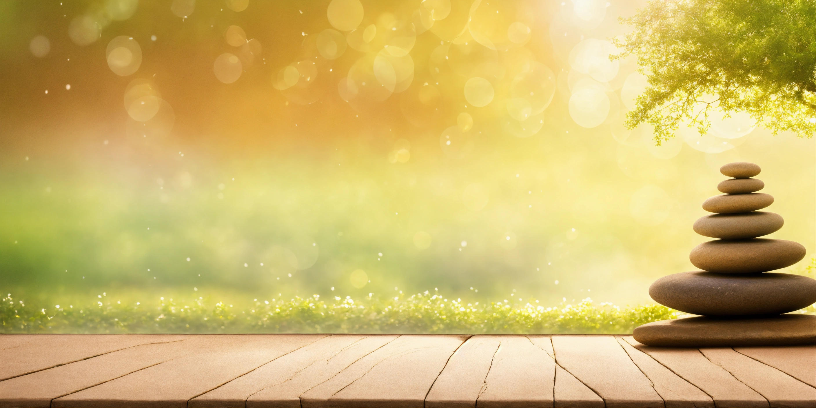 Lexica - Serene blissful background with elements of positive thinking ...