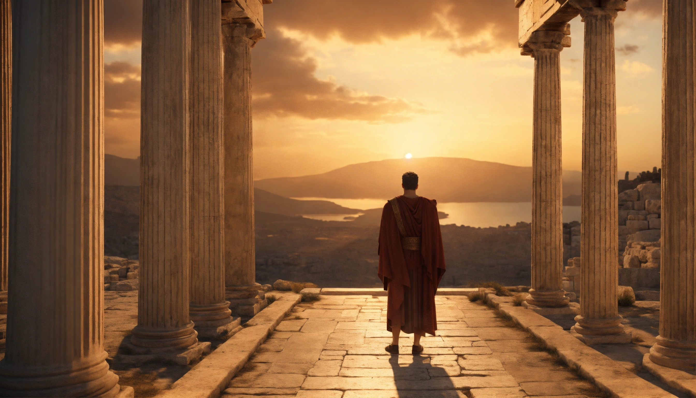Lexica - A stoic, powerful build, commanding silence, looking straight ...