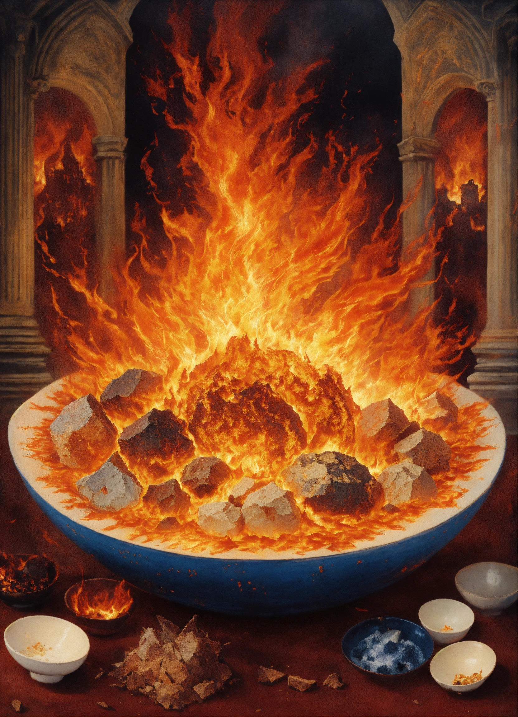 Lexica - 7 Bowls of Wrath pour out fire and destruction upon the earth ...