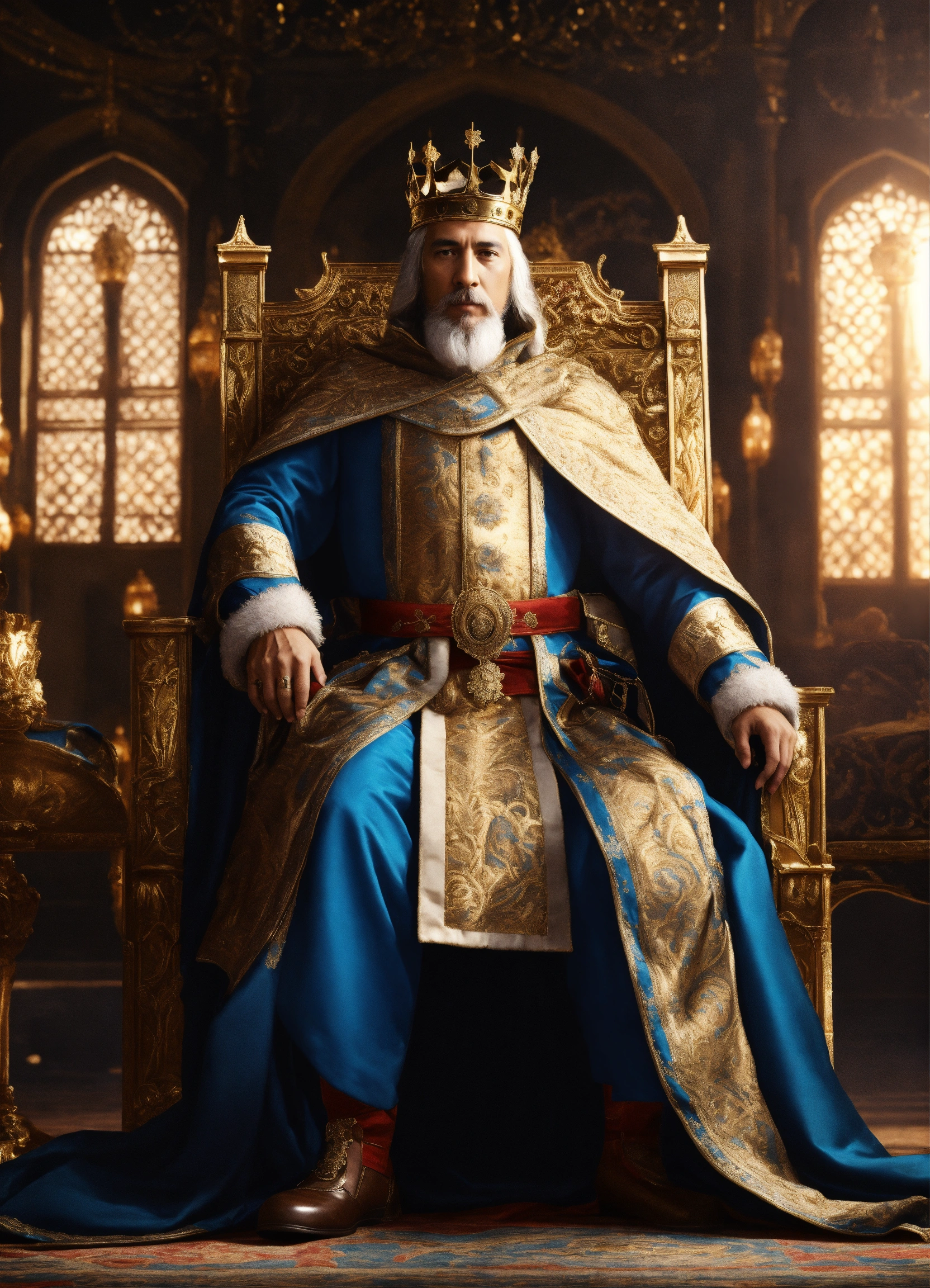 Lexica - King, old times,realistic,4k,detailed, kingdom, clear faces ...