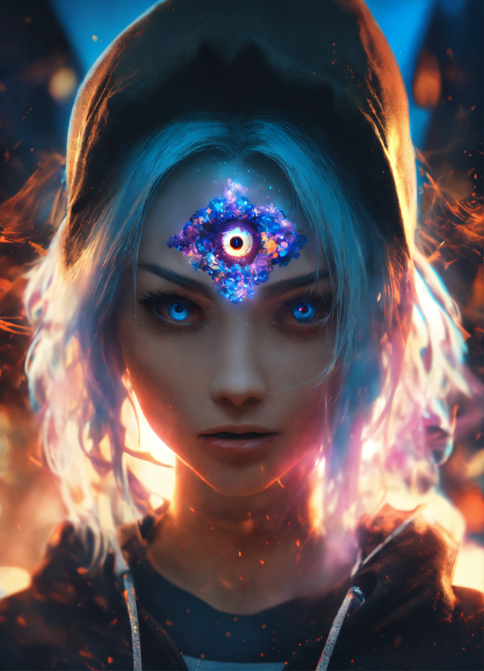 Lexica Medium Close Up Dark Epic 8k Fantasy Ultra Detailed Magic Hoodie Hair