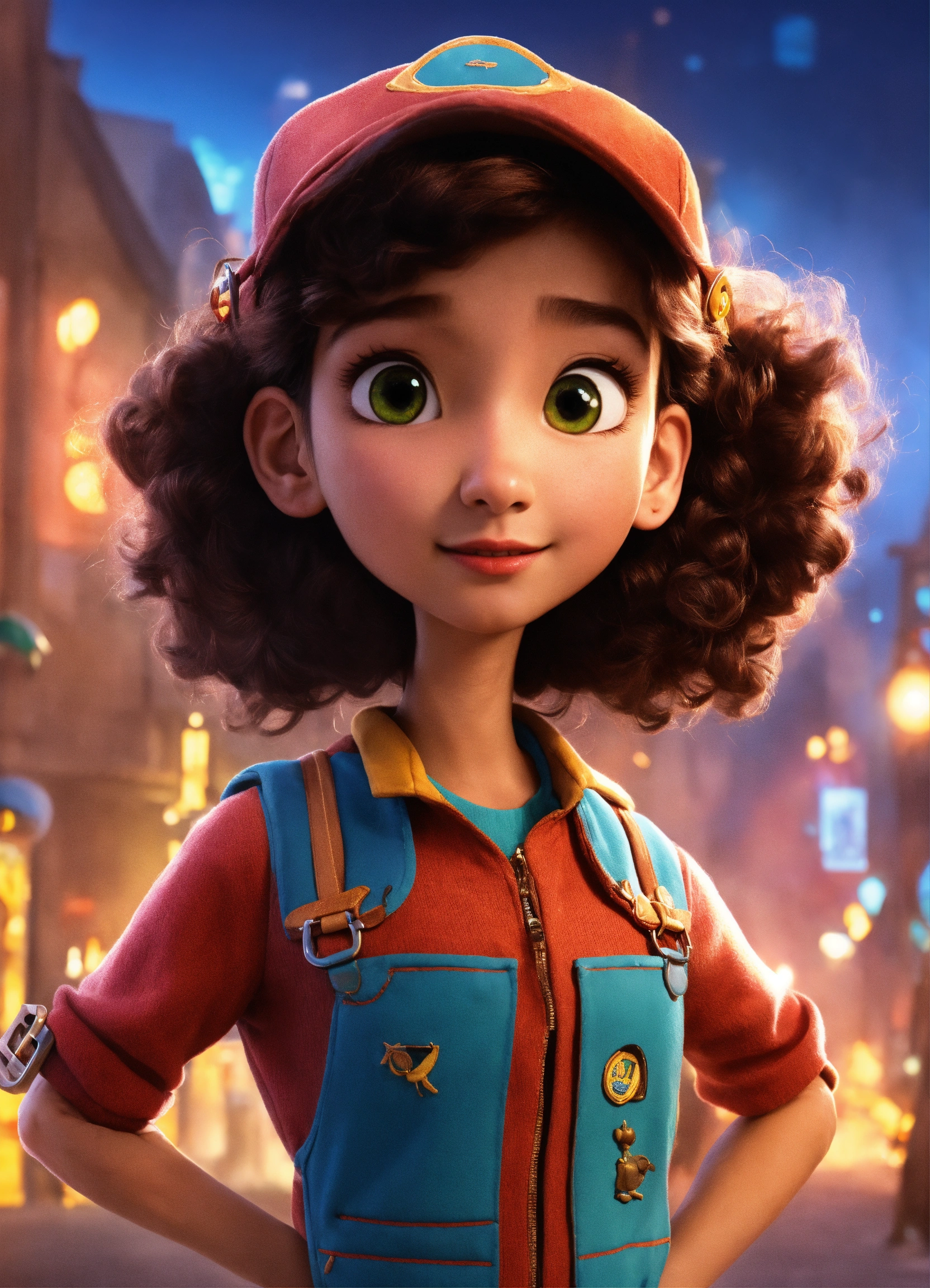 Lexica - Animation movie charachters girl