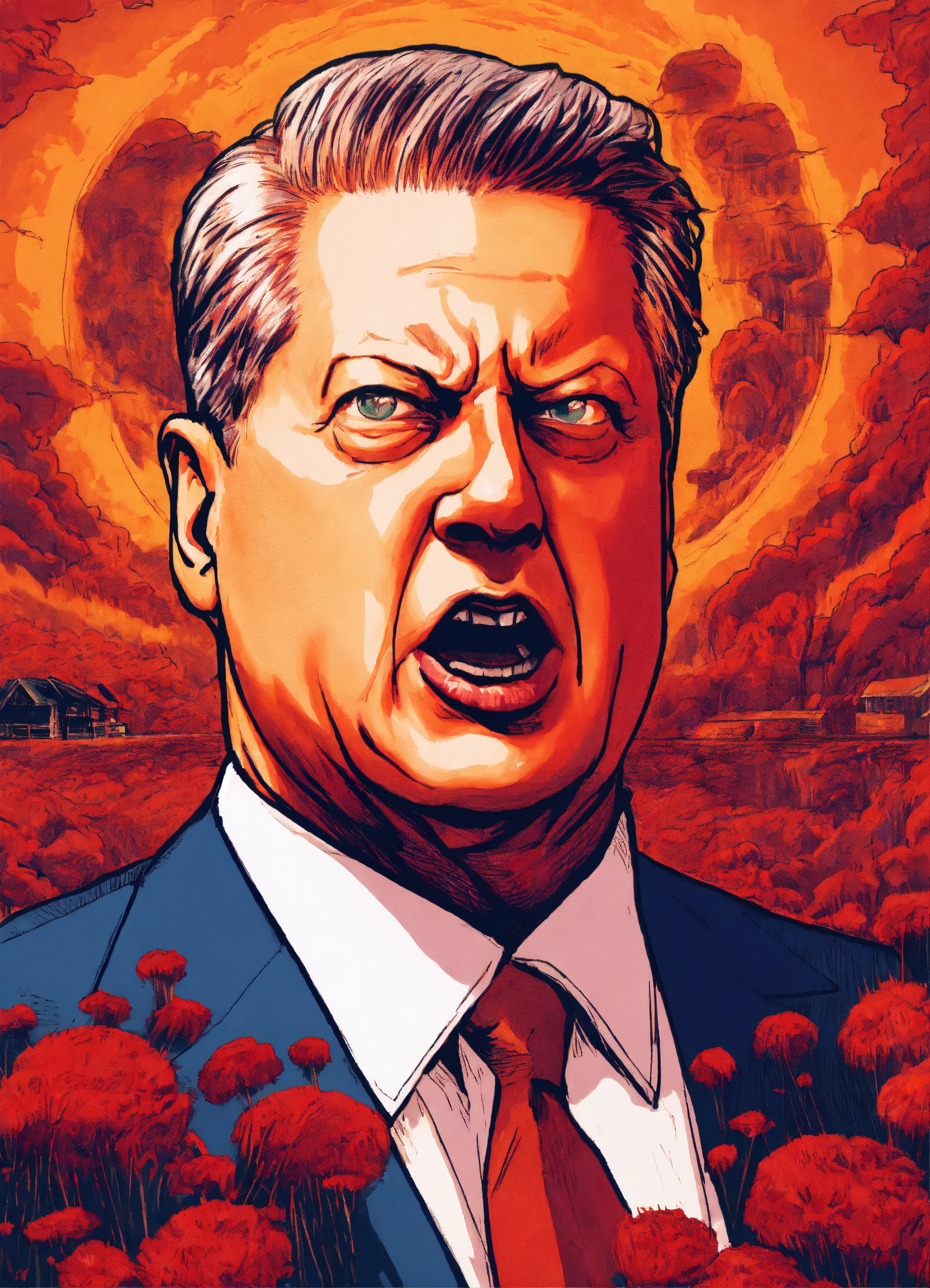 Lexica - AL GORE ANGRY MAD