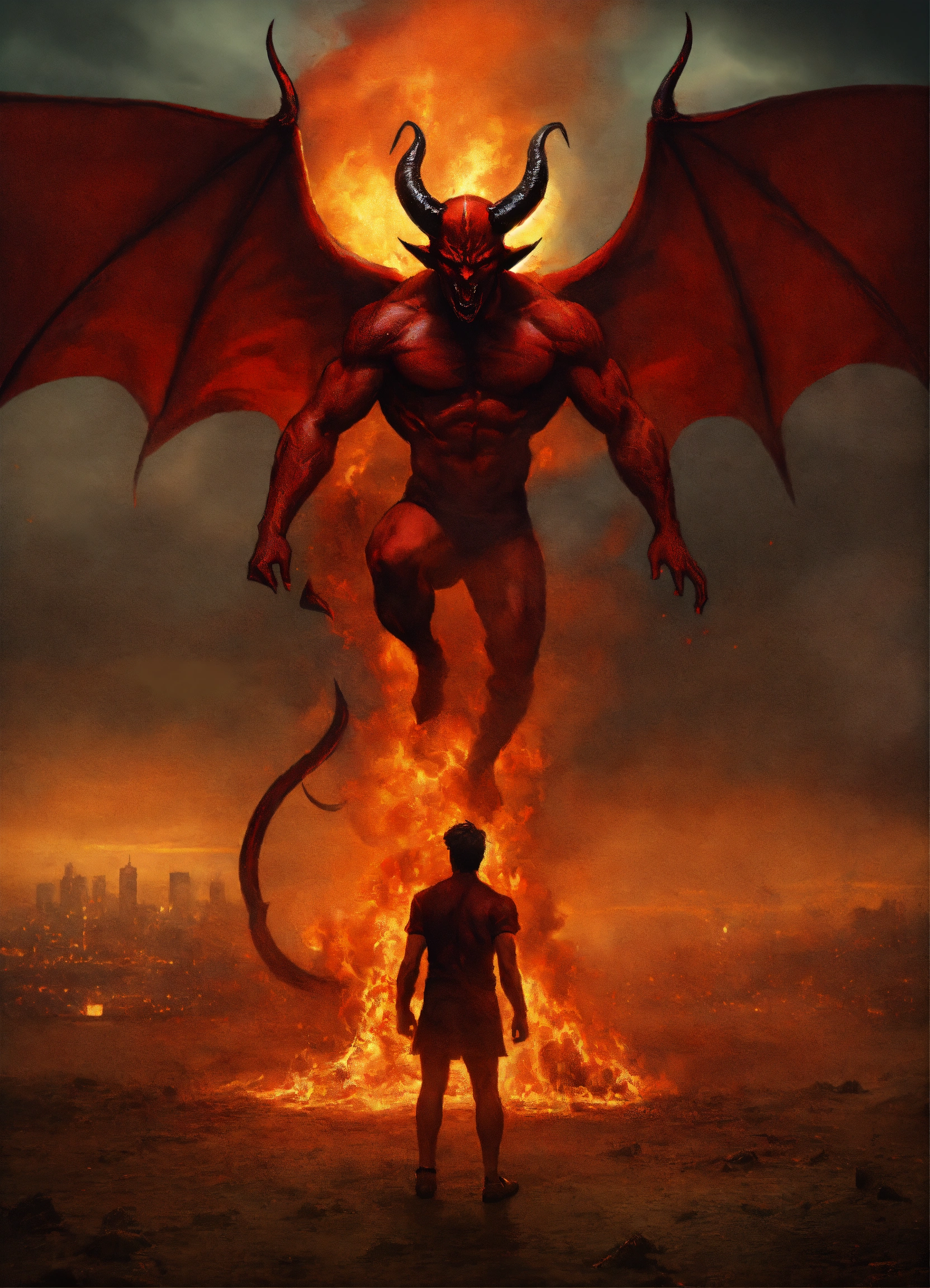 Lexica - The devil deceiving someone