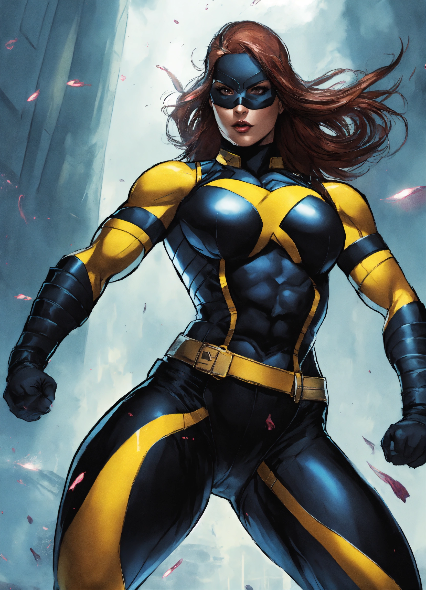 Lexica - Female X-Men Shadowcat super muscular while wearing black ...
