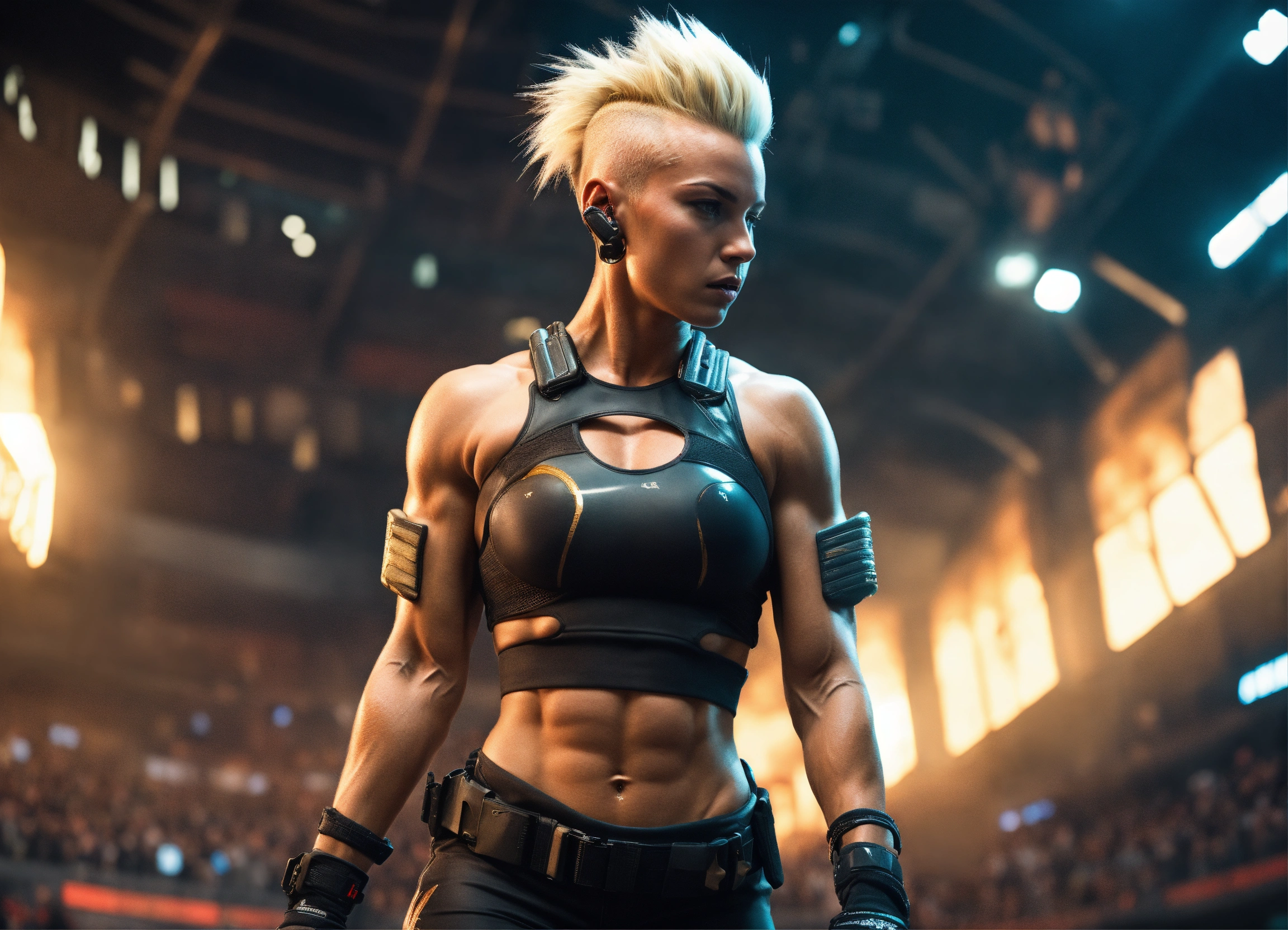 Lexica - Fighting soldiers in an arena, full body, realistic ...