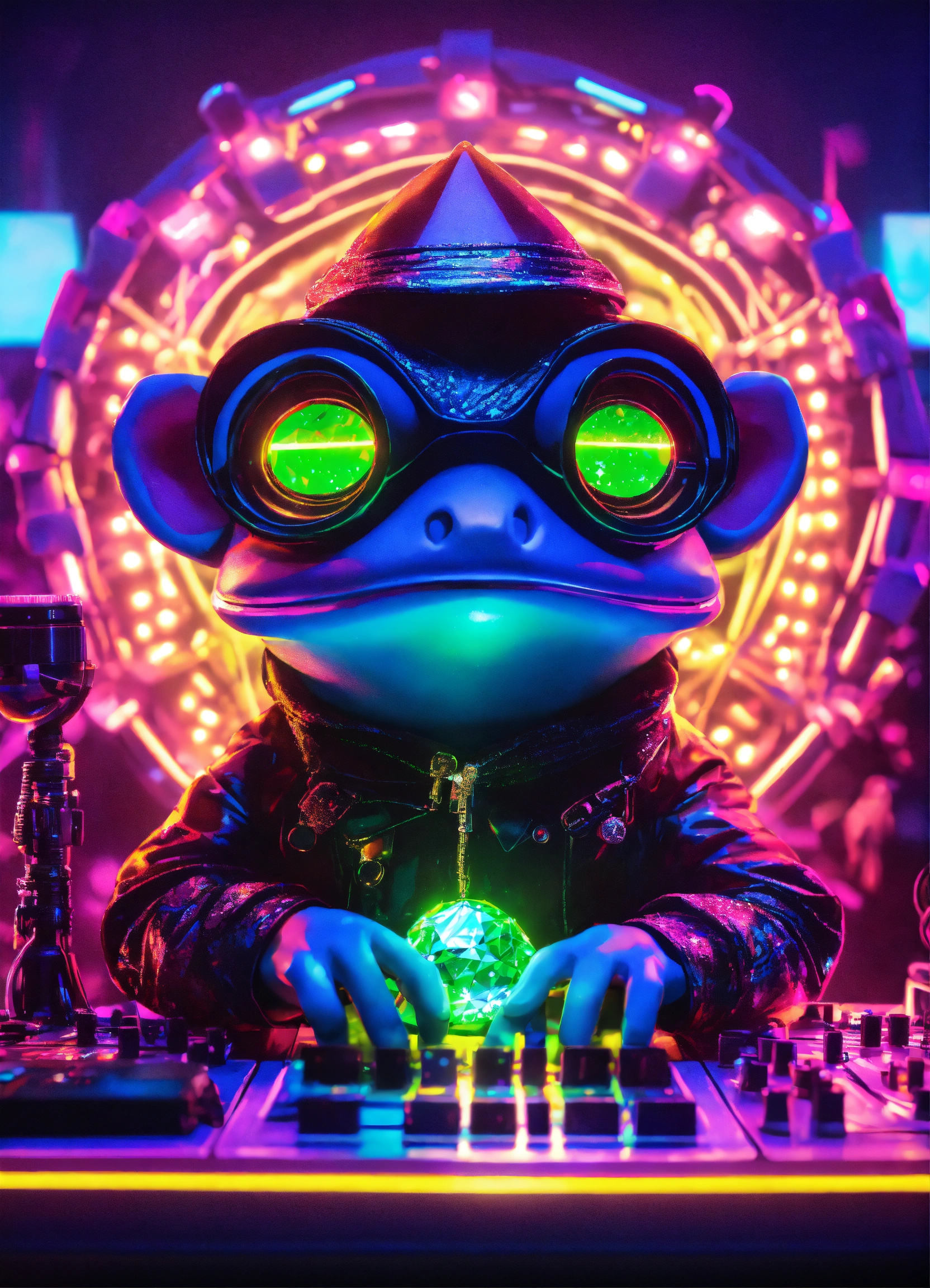 Lexica - A techno Festival Rave Diamond psytrance DJ Diamond TOAD in ...