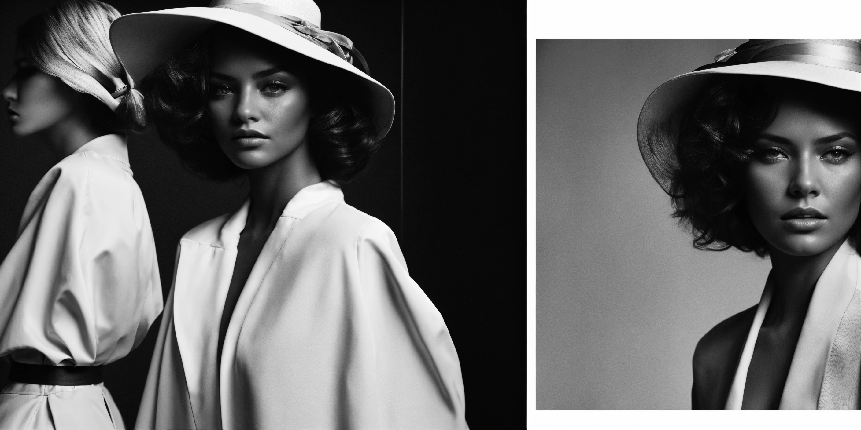 Lexica - Photo Black and white, fashion photography, high definition ...