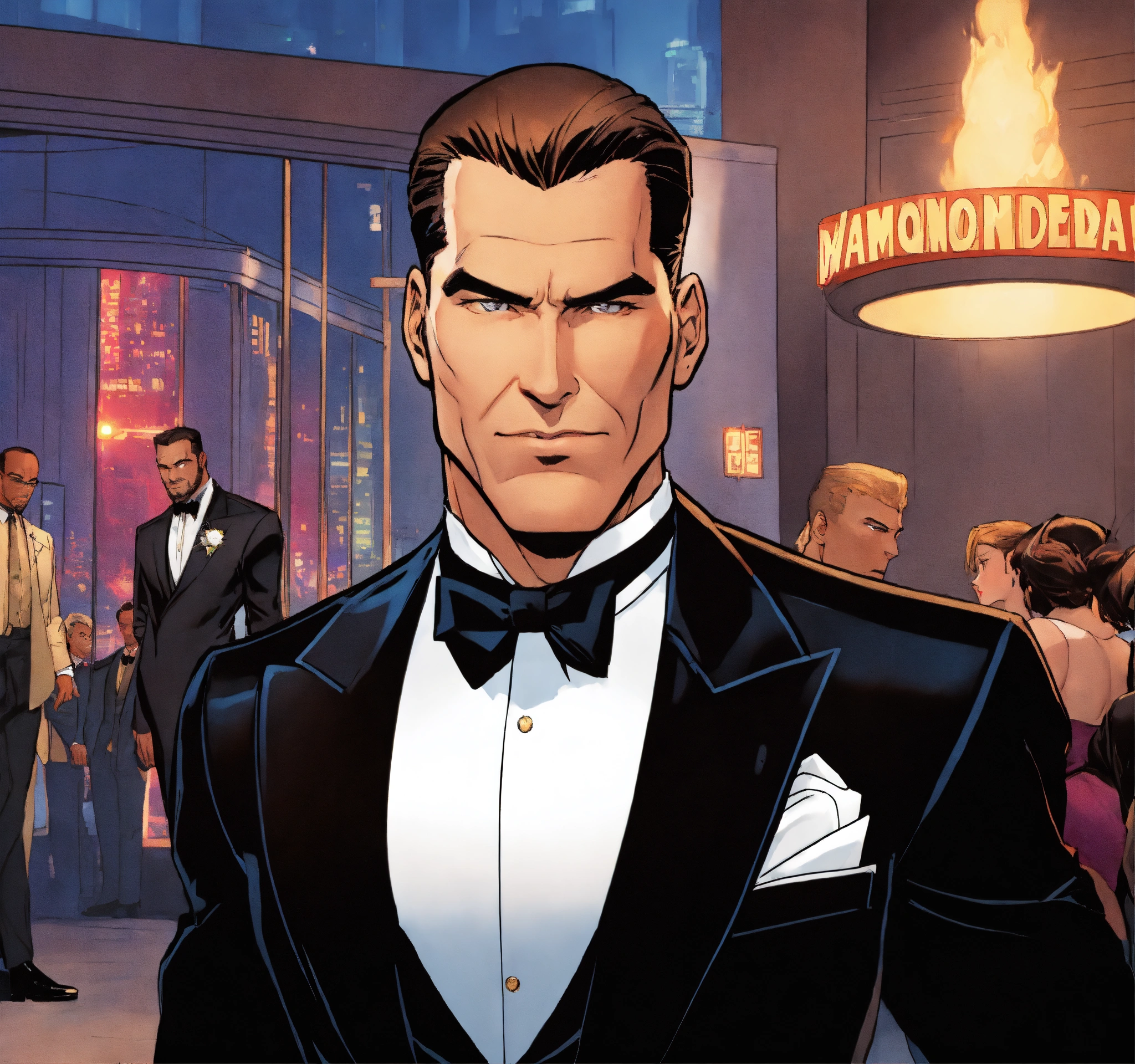 Lexica - Marvel diamondback willis stryker animated with black tuxedo ...