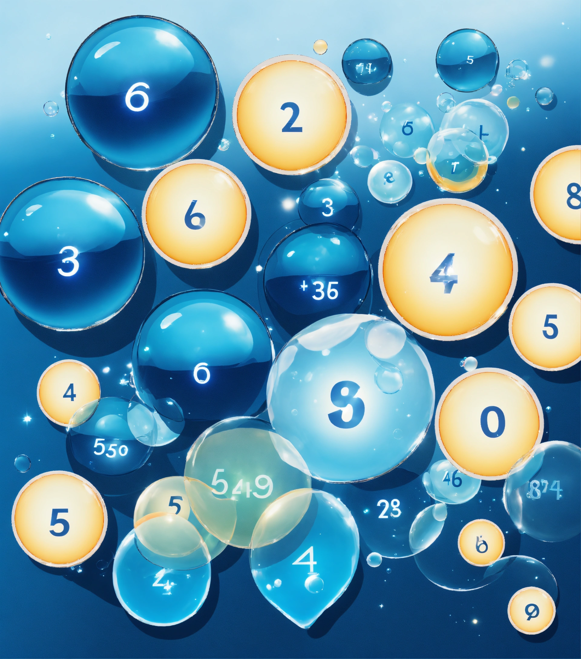 Lexica - Create an image where a calculator's buttons are transforming ...