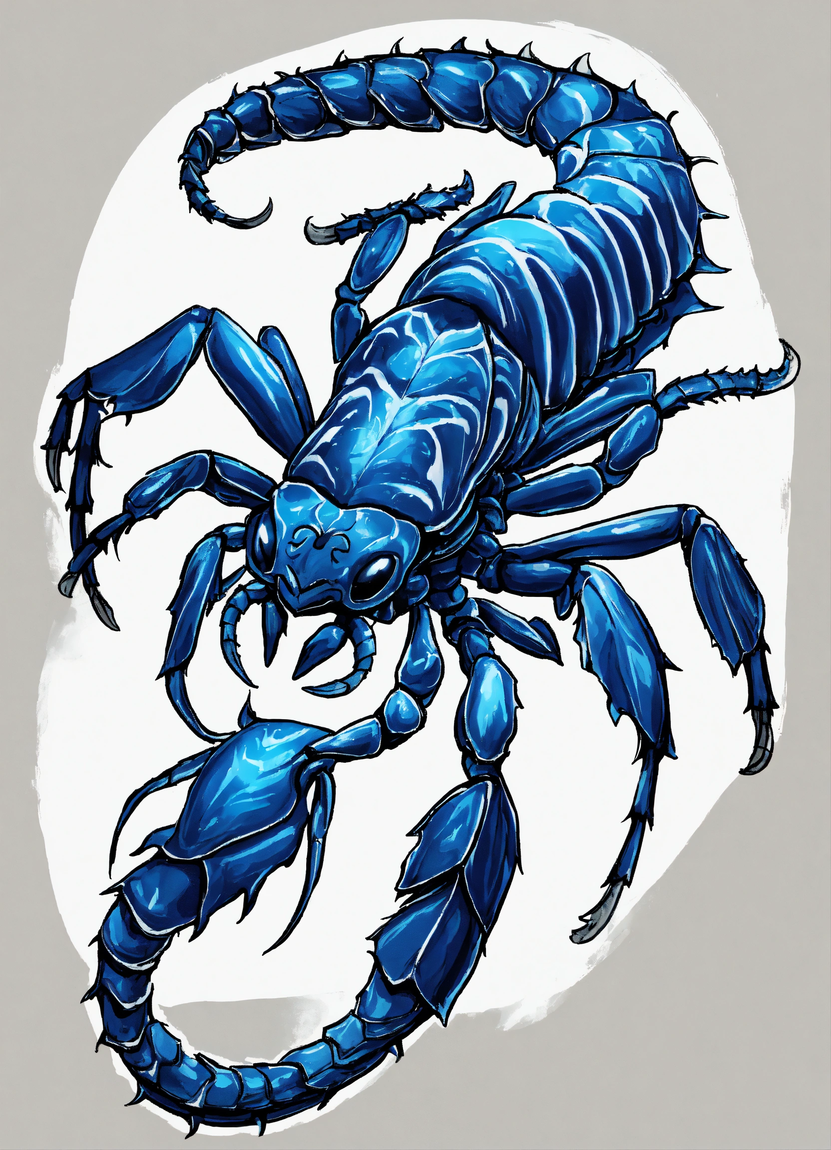 Lexica - T shirt graphic image of a Mystical and magical scorpion ...