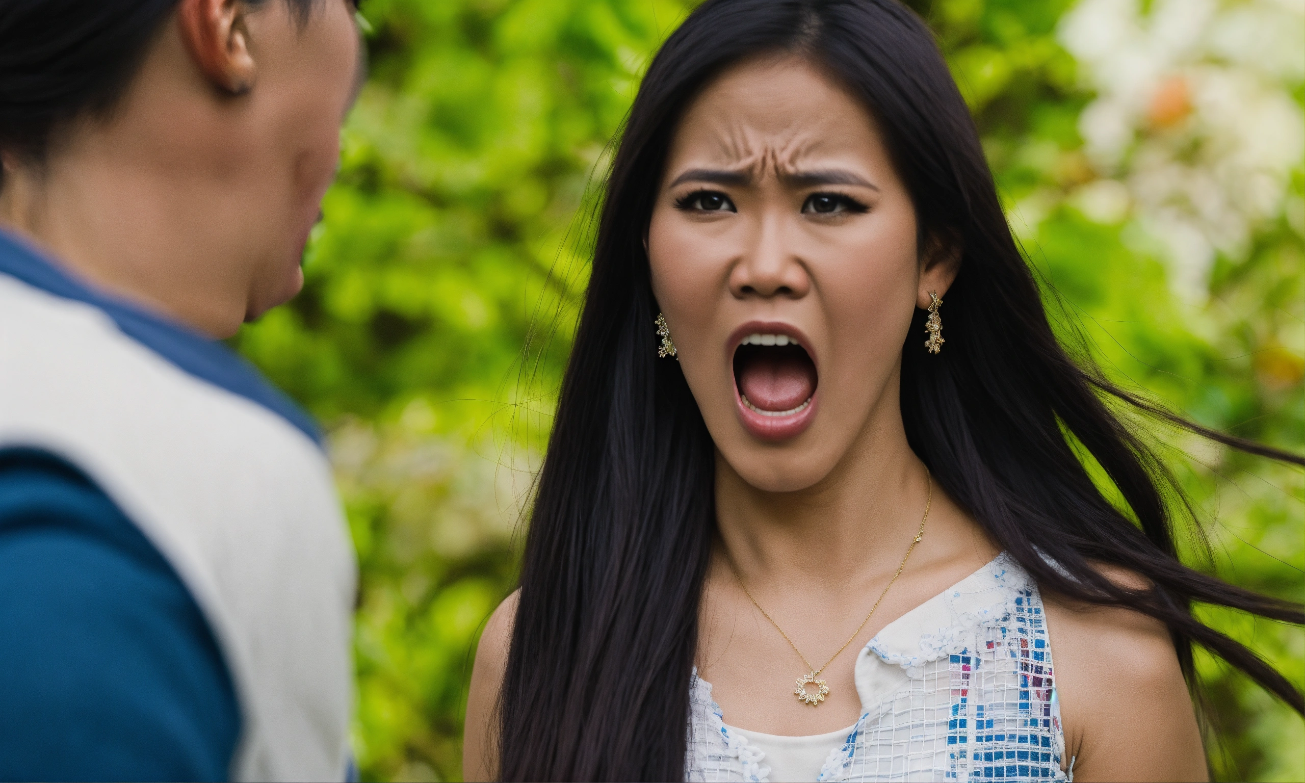 Lexica - 2 beautiful filipina mad yelling upset