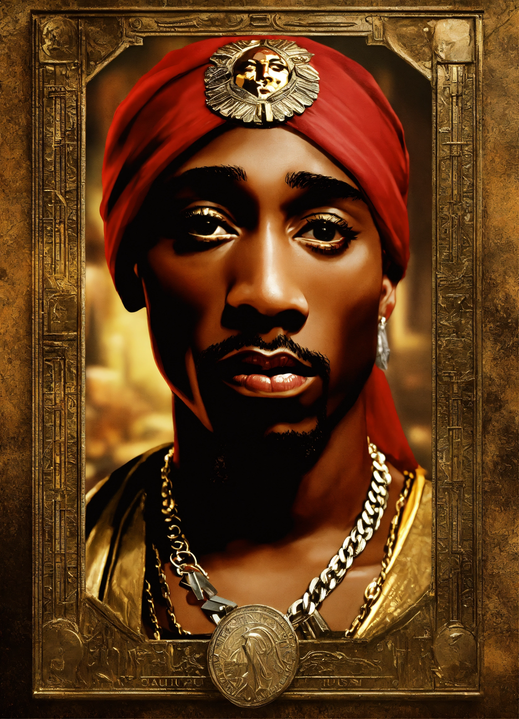 Lexica - Create a book cover for Tupac Shakur as Julius Caesar 8k ...