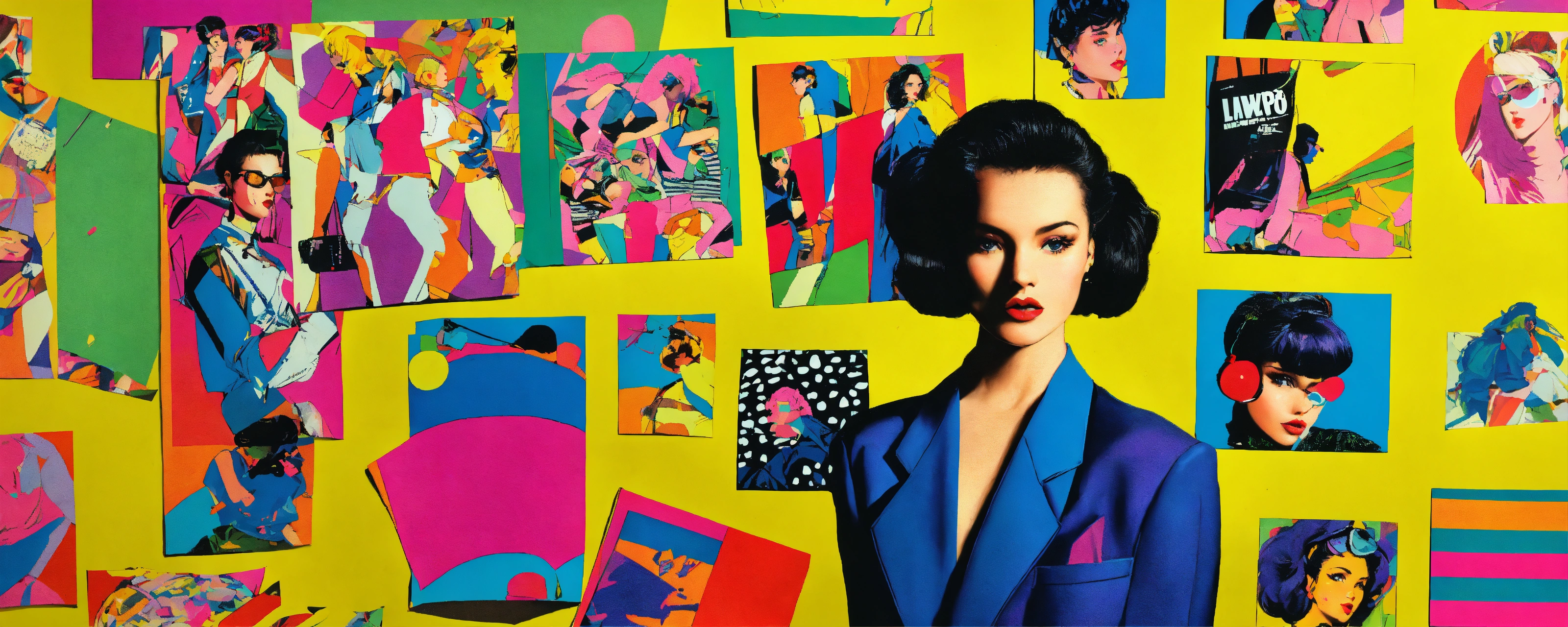 Lexica - 1990s fashion,pop art