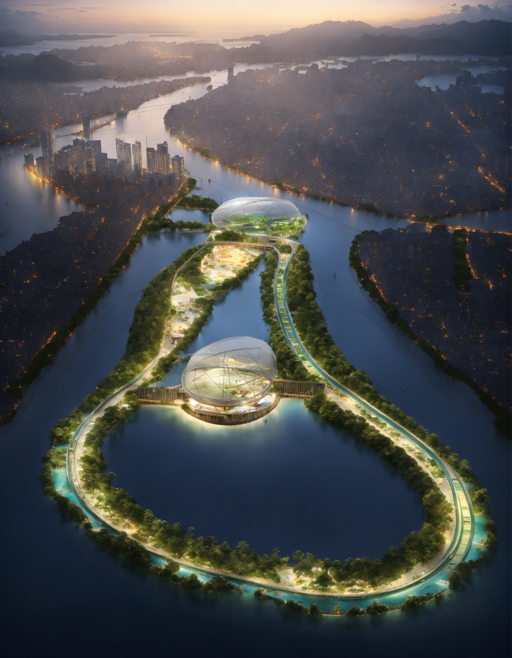 Lexica - Imagine a vision of future Tokyo in 2050 with networks of ...