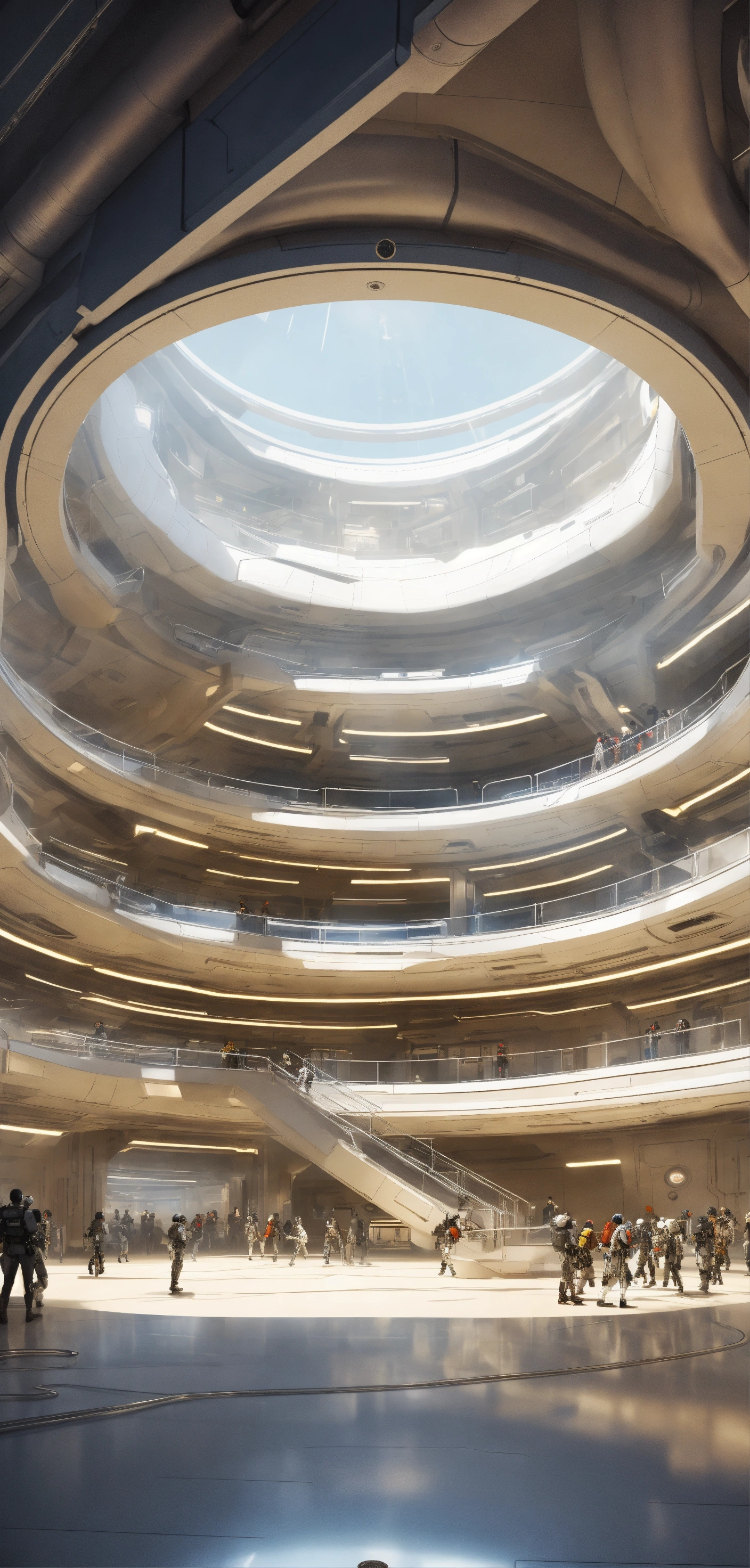 Lexica - A realistic highly detailed photo from the floor of a very ...