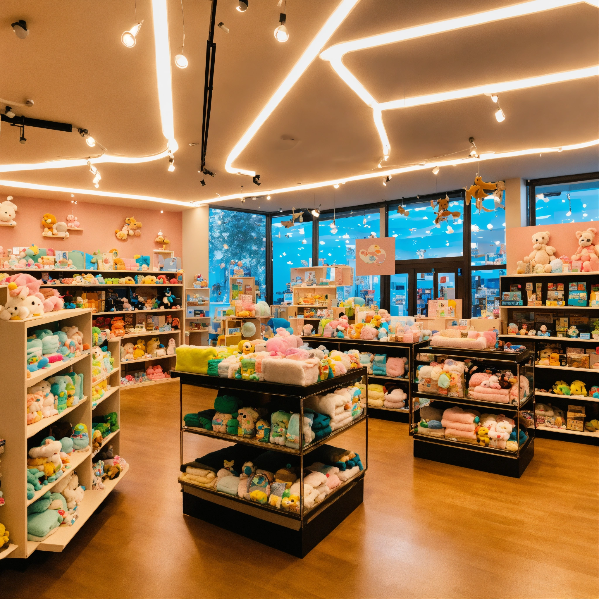 Lexica - A photo of a baby store with a variety of baby products on ...