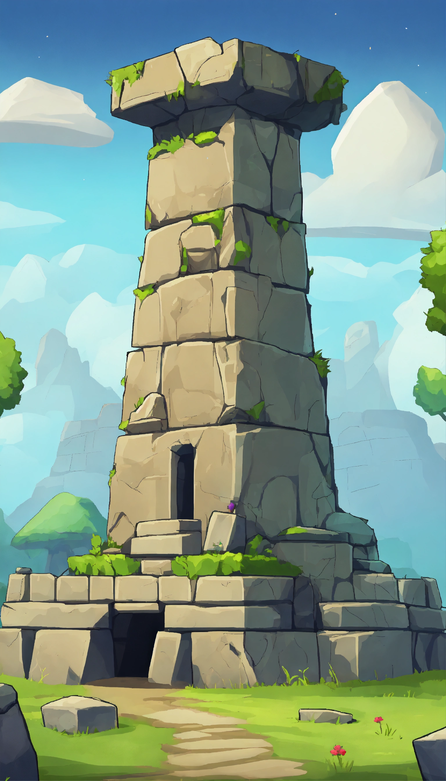 Lexica - Plataforma 2d game Stonehenge