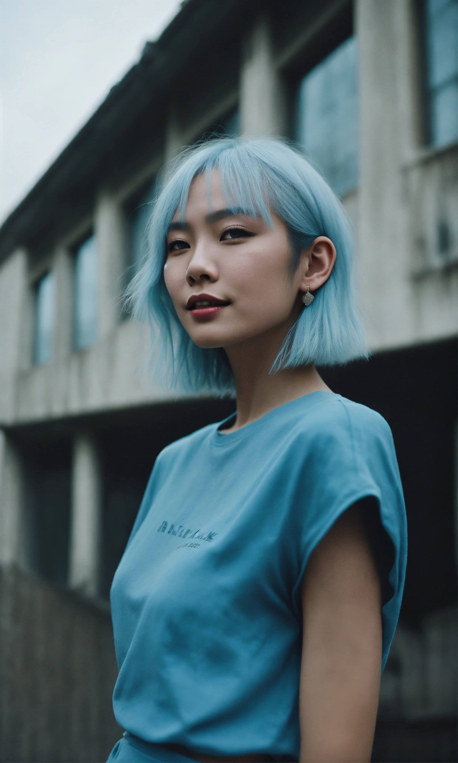 Lexica - Portrait of haute couture beautiful asian fashion model with ...