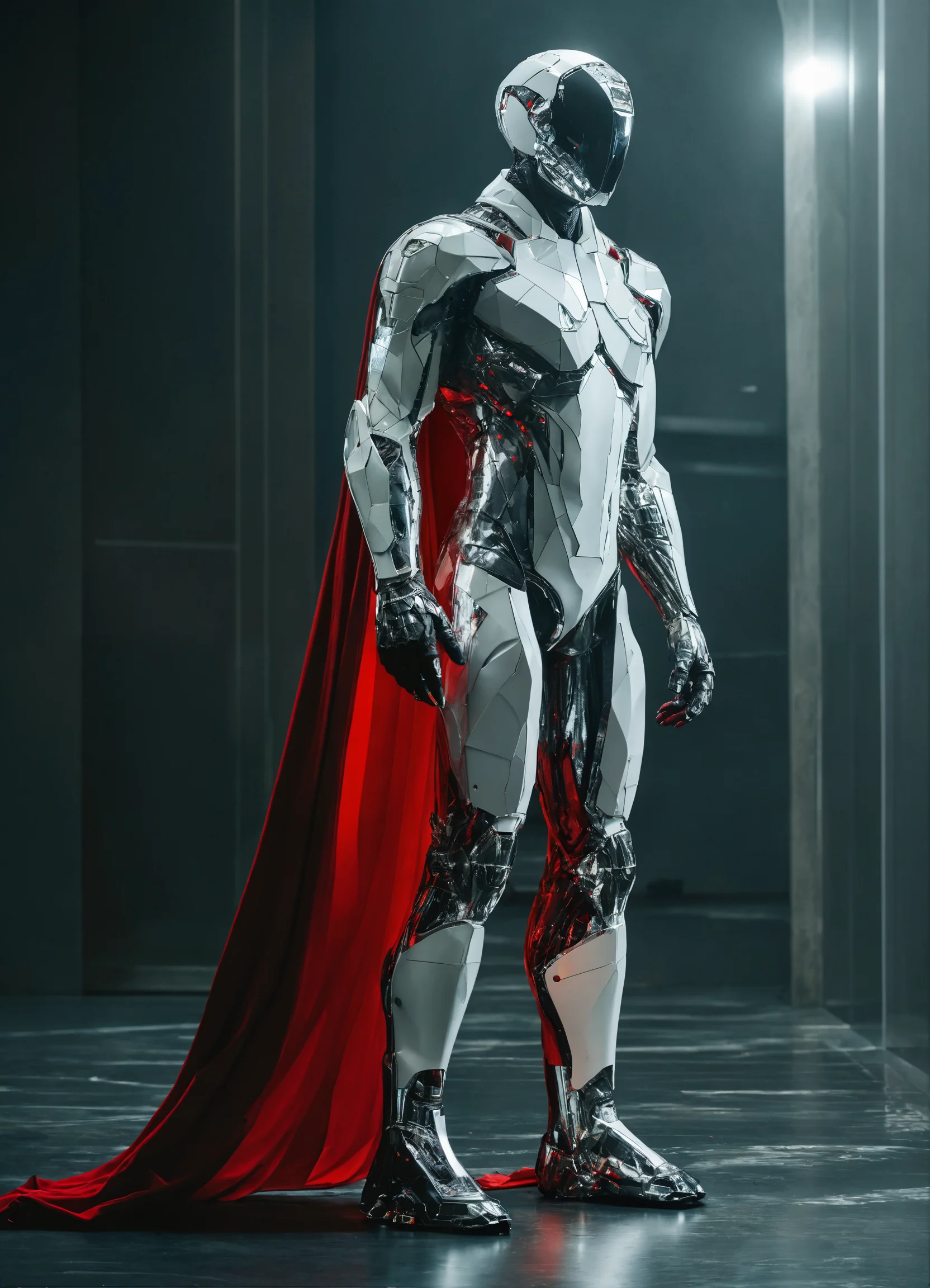 Lexica - An ultrarealistic photograph of an enormous minimalist ...