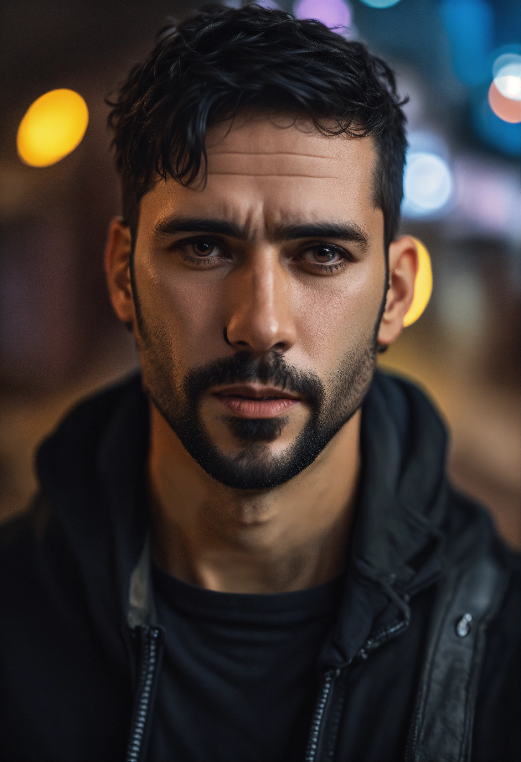 Lexica - Highly detailed portrait of spanish man 35 years old, built ...