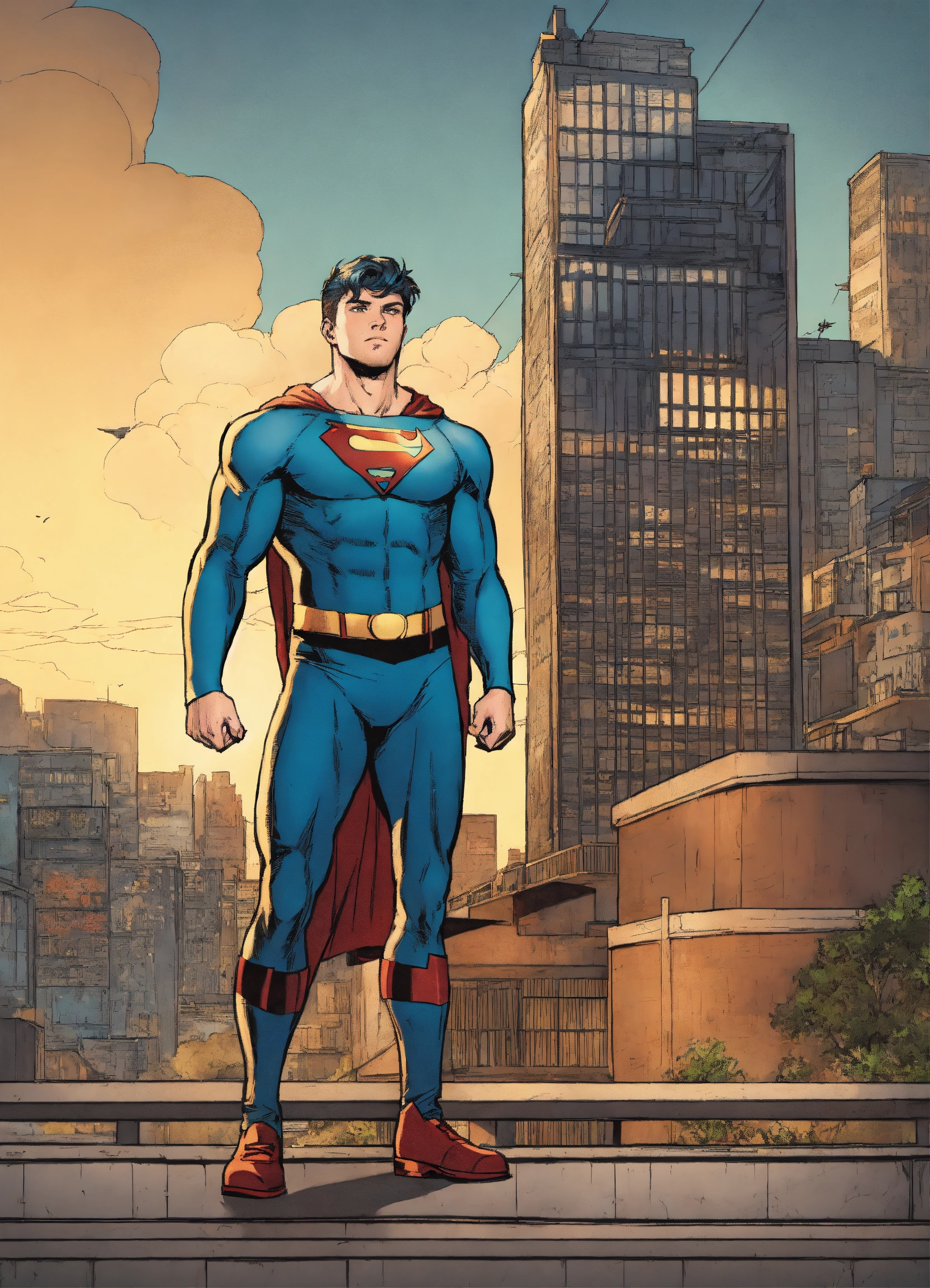 Lexica - Comic book shading