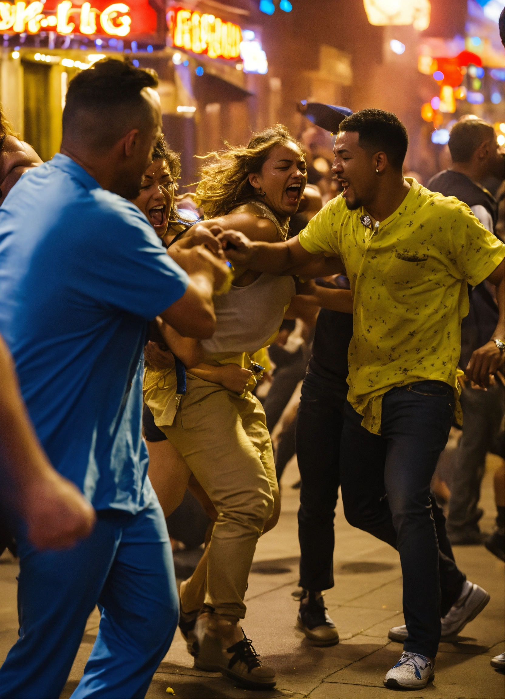 Lexica - Drunk people fighting