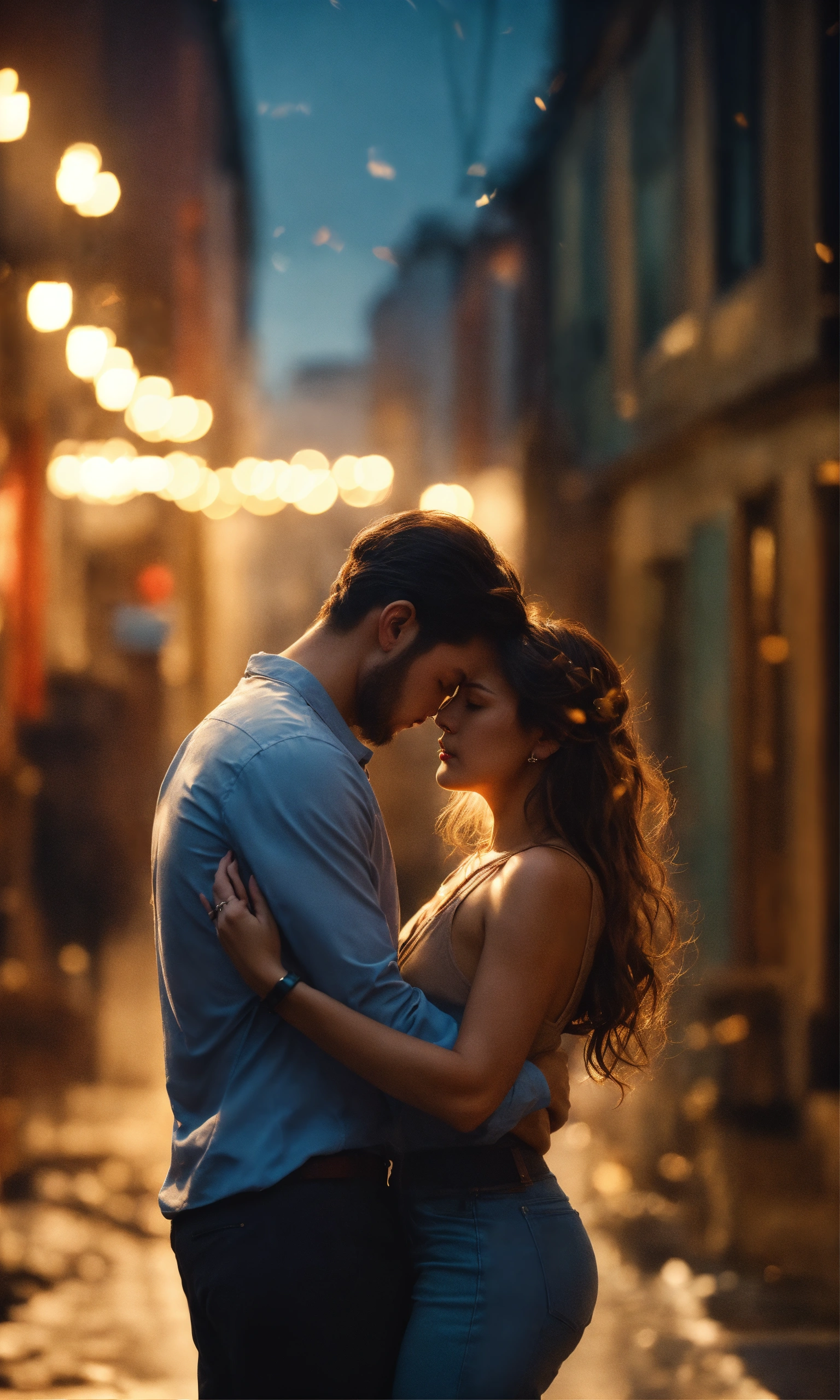 Lexica - Cinematic photo of intense love connection, high resolution ...